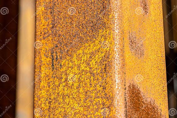 Iron Rust. Oxidized Iron Surface Stock Photo - Image of brown, material ...