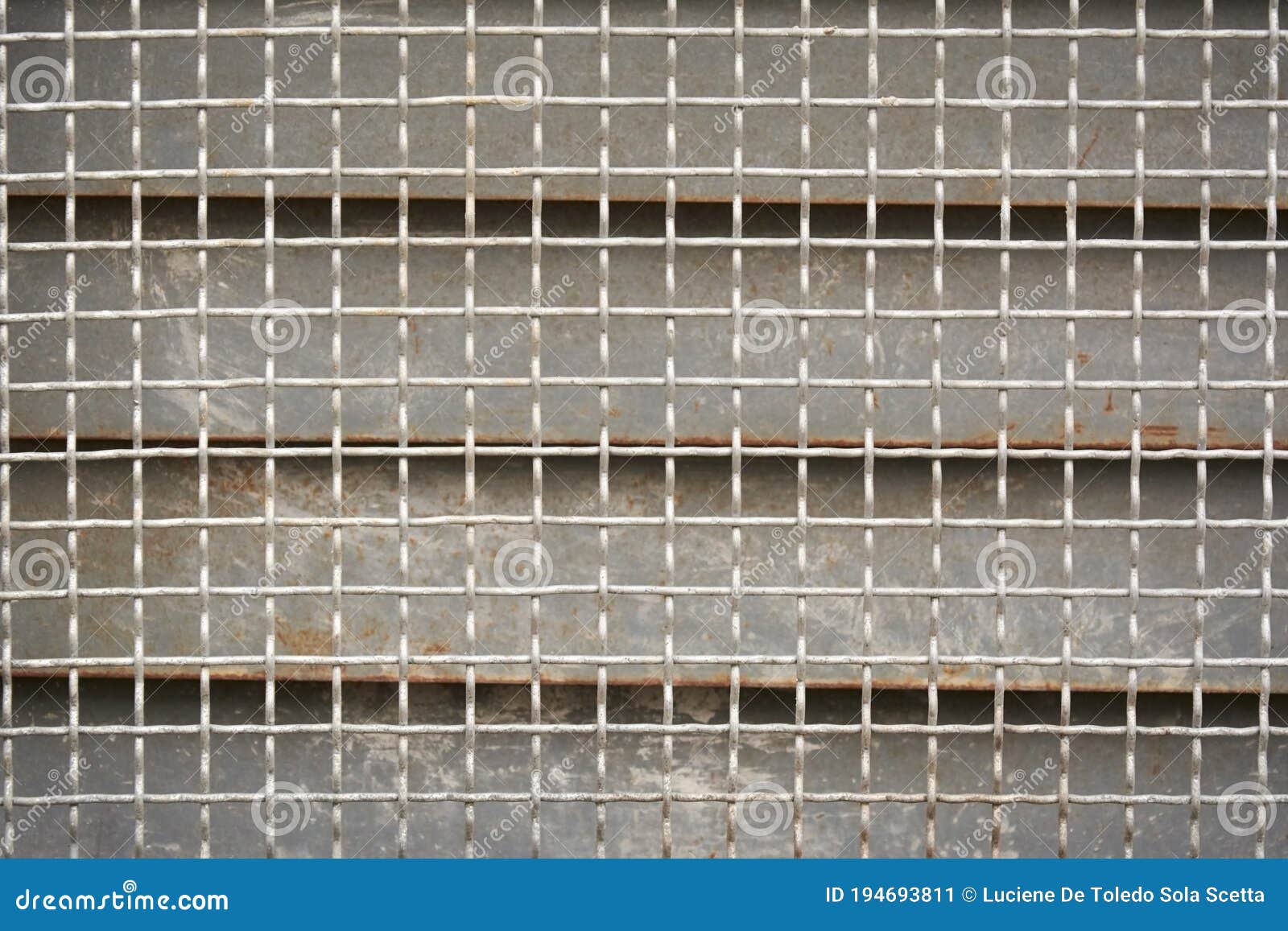 Iron rustic grid stock image. Image of rusty, design - 194693811