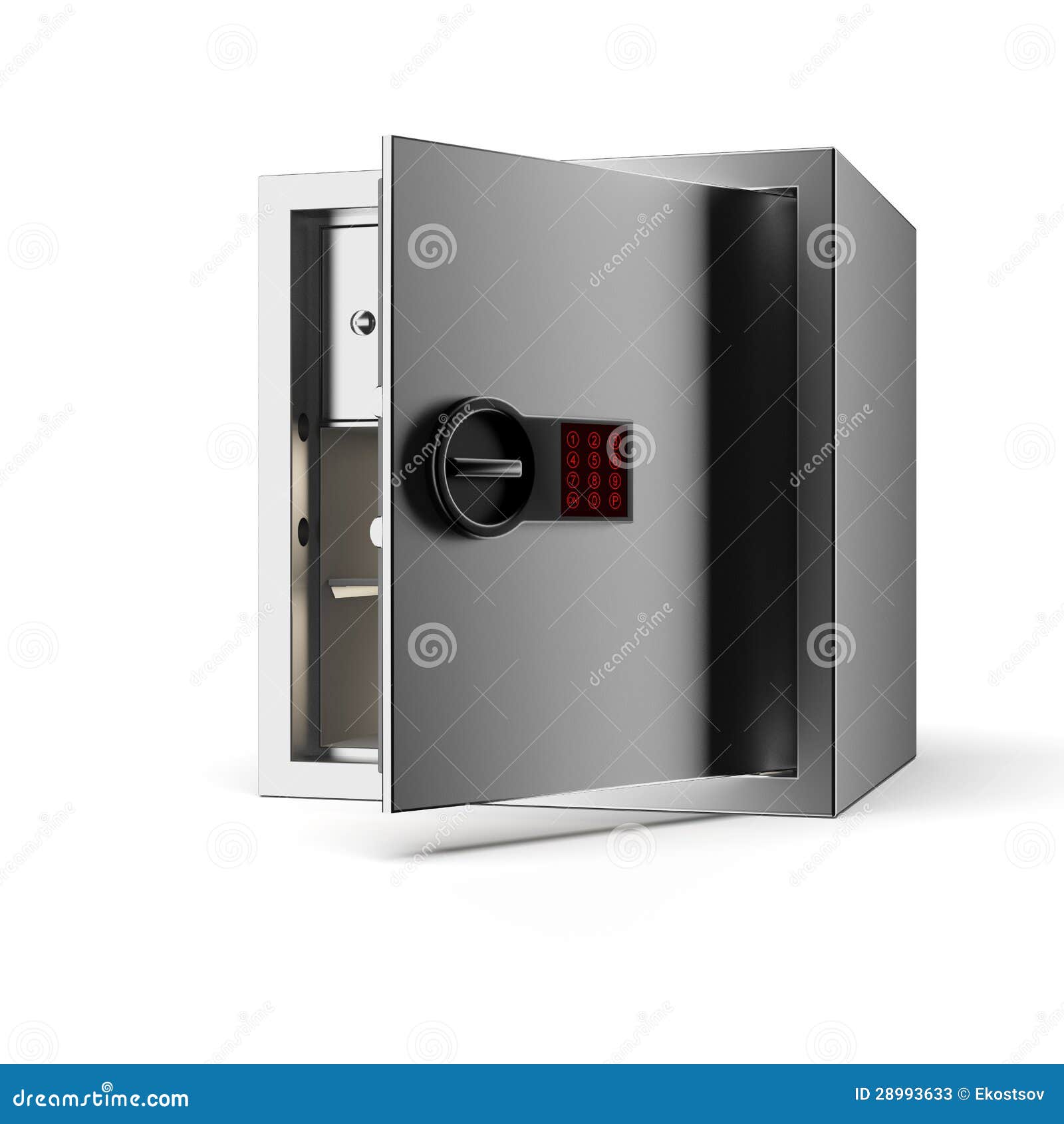 Iron safe stock illustration. Illustration of banking - 28993633