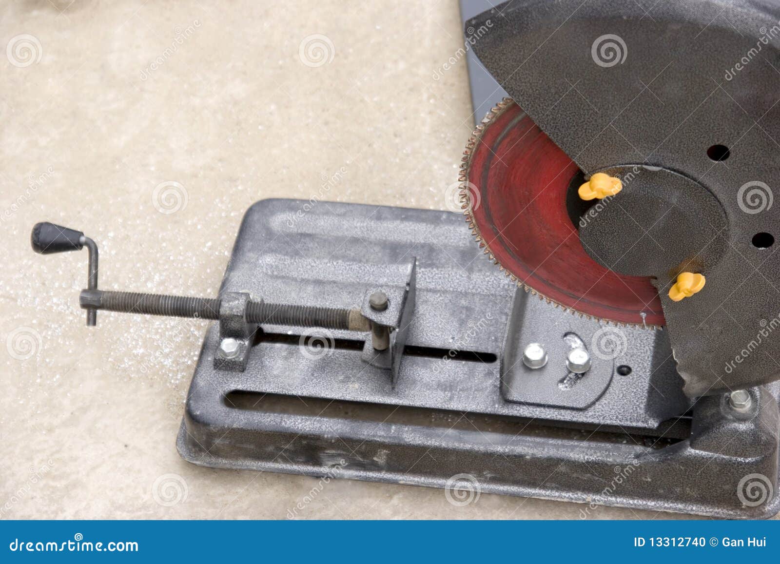 Iron saw stock photo. Image of iron, power, strong, steel - 13312740