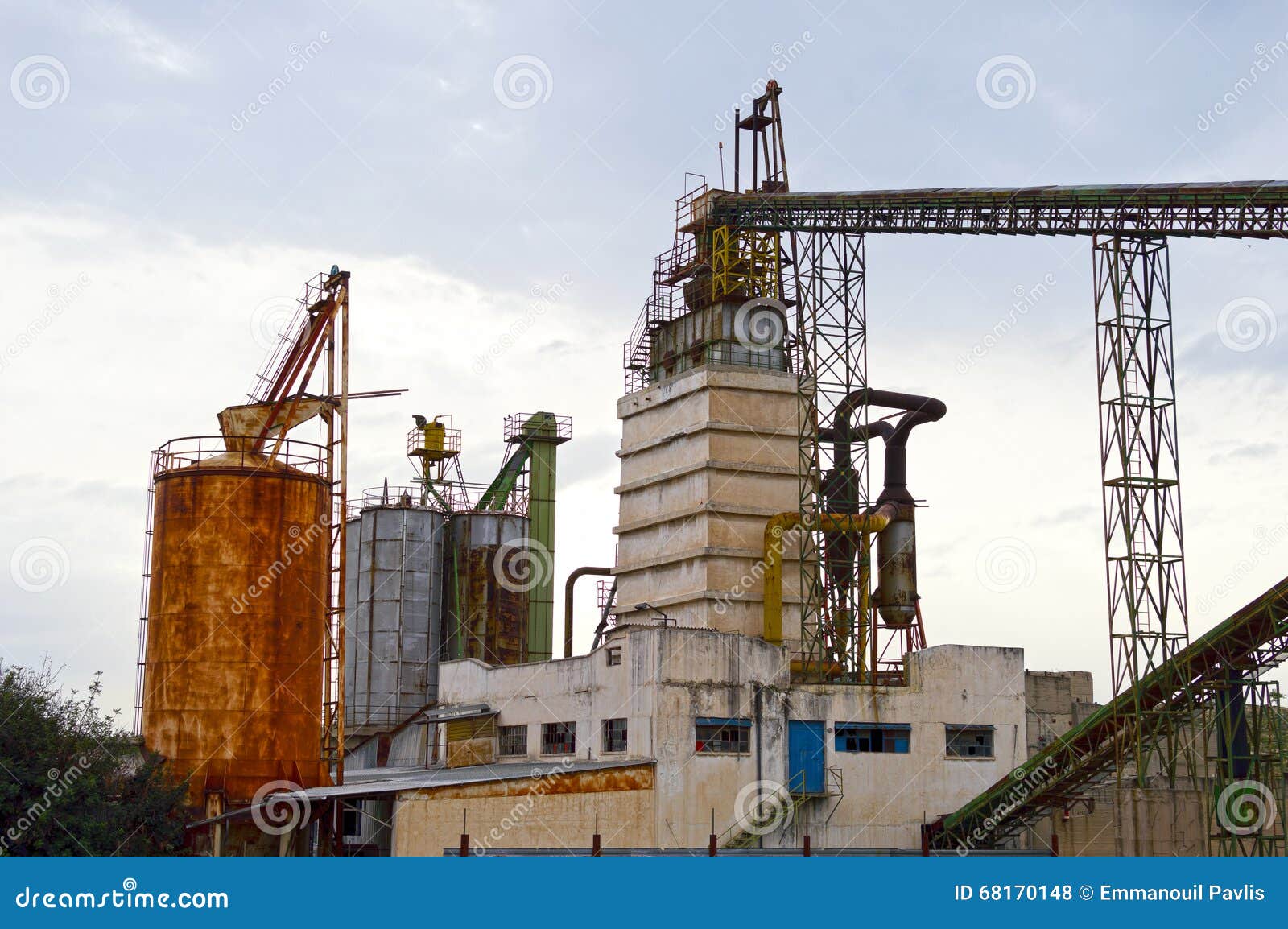 Iron scrap industry stock photo. Image of industrial - 68170148