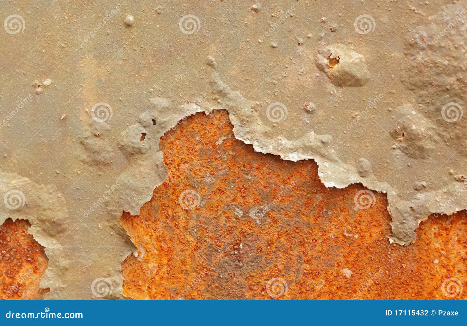 Iron Sheet with Damaged Paint Stock Photo - Image of messy, cracked ...