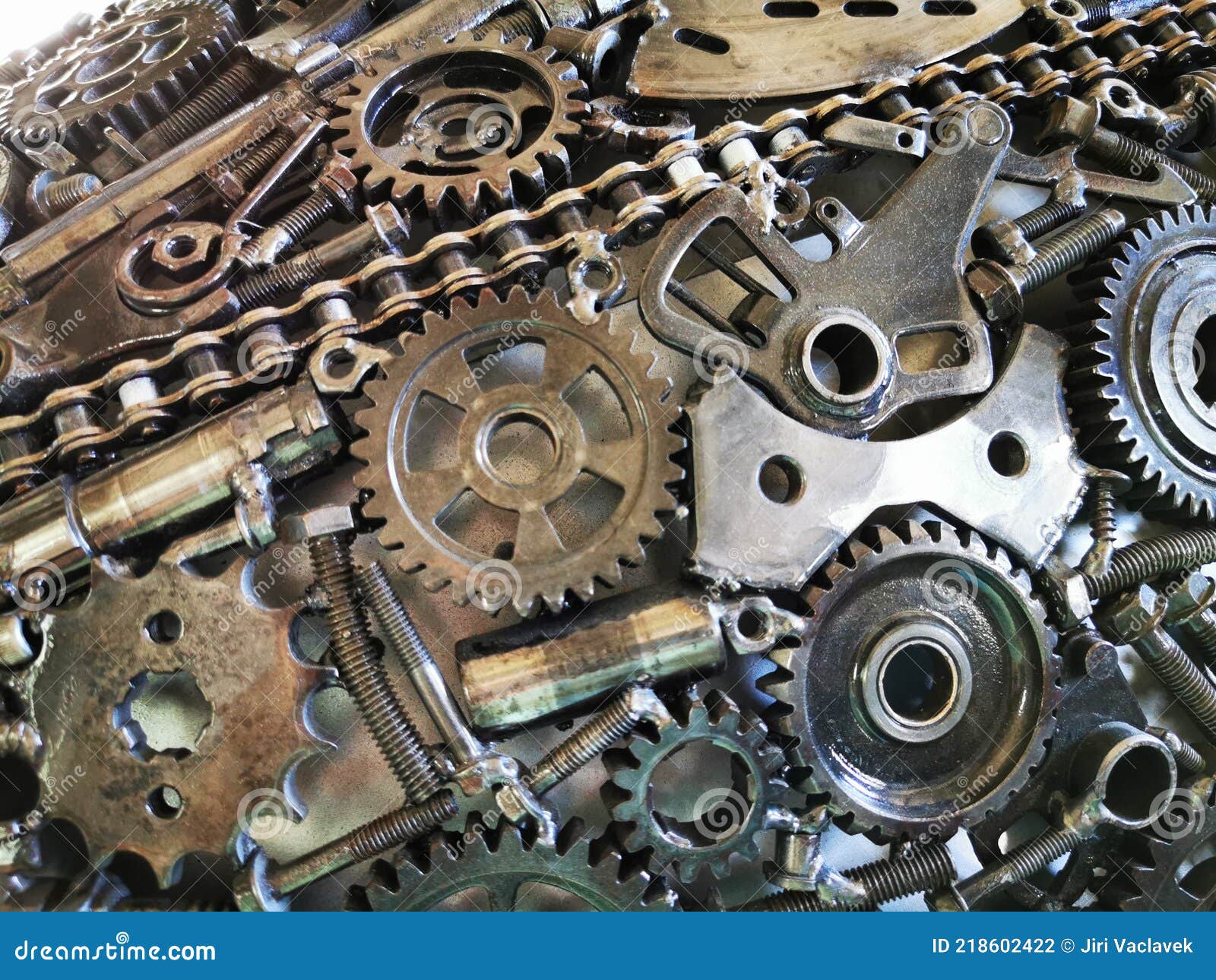 Iron Steampunk Cogwheel Texture Stock Photo - Image of steel, iron ...