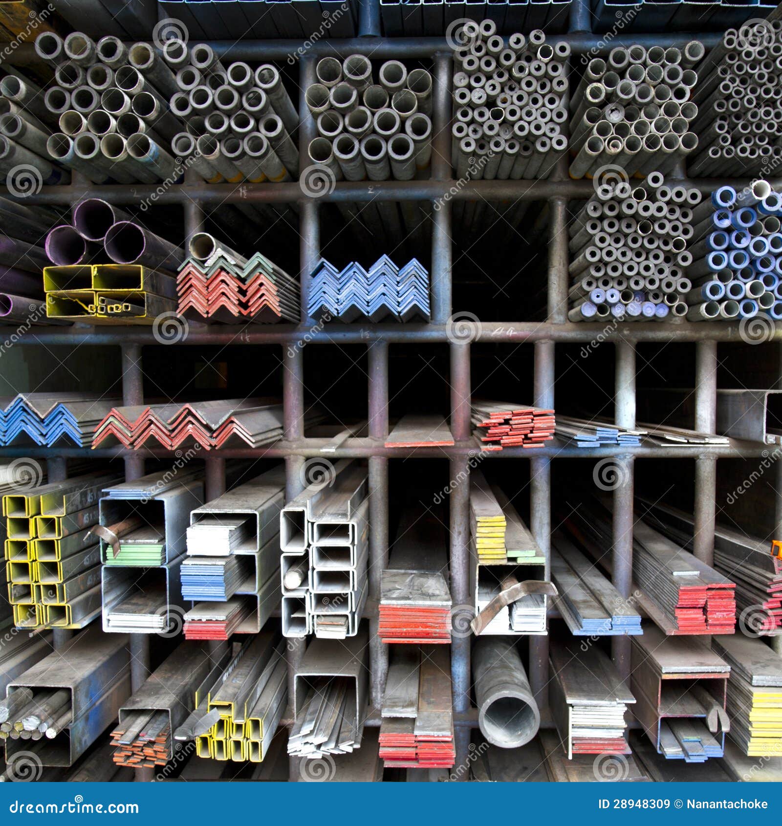 Iron steel bar stock image. Image of architecture, strong - 28948309