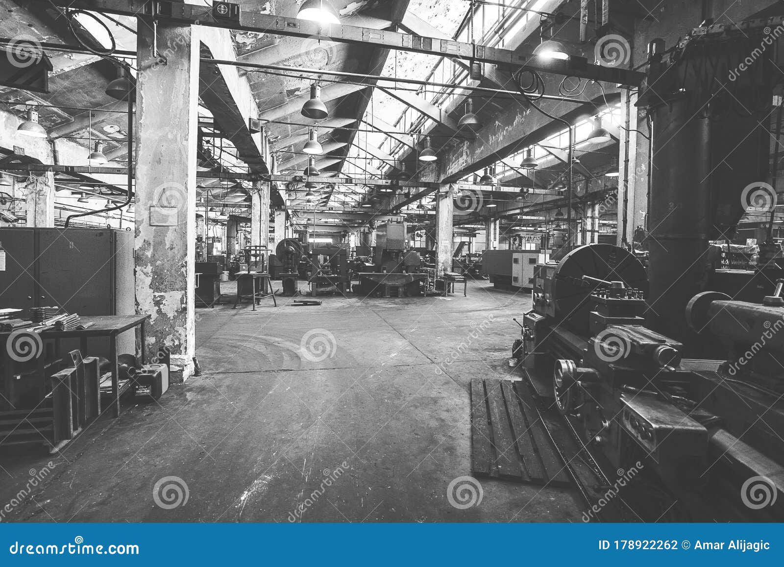 Iron and Steel Factory and Production Stock Photo - Image of heavy ...