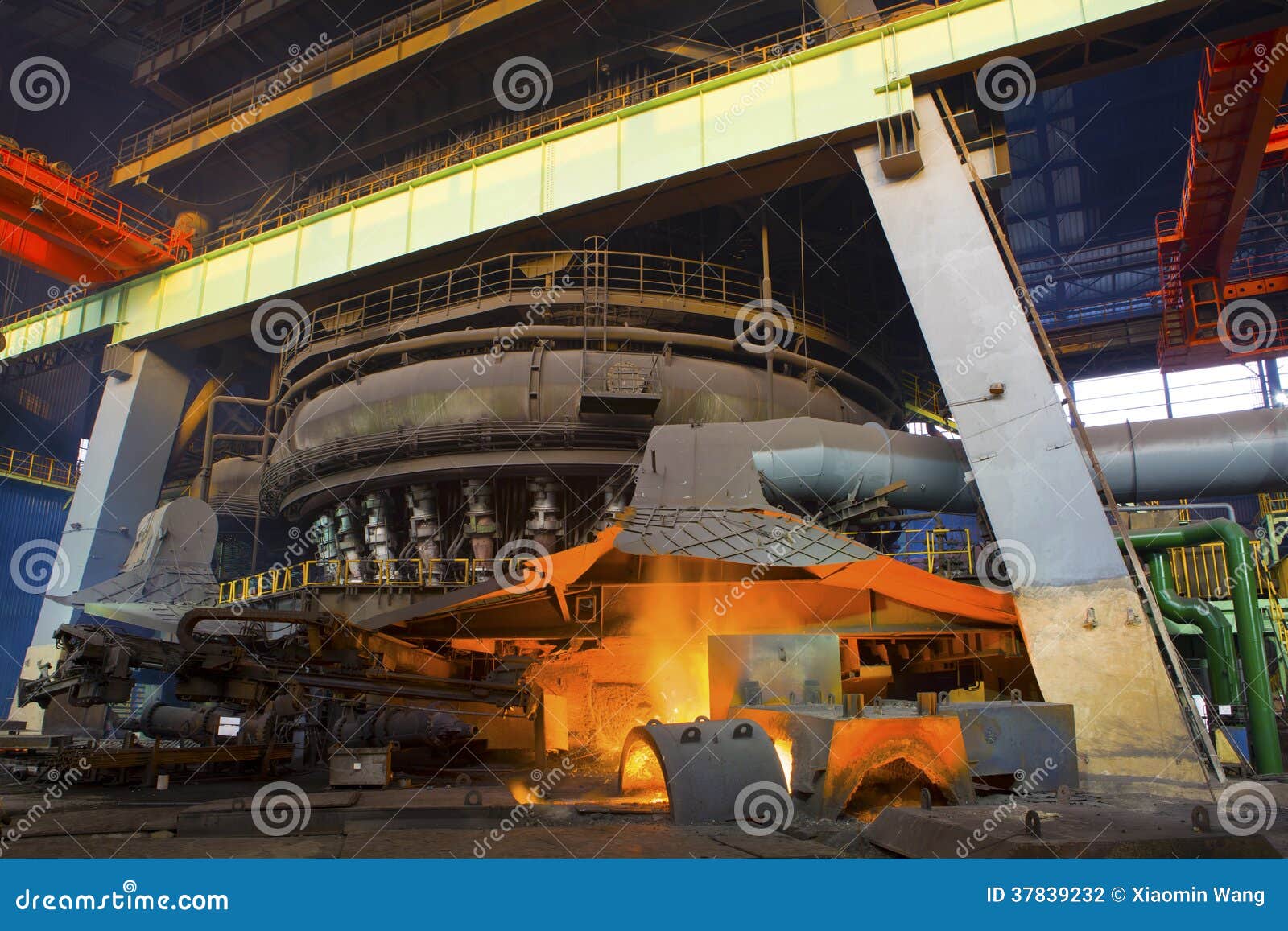 Iron and steel industry stock photo. Image of releasing - 37839232
