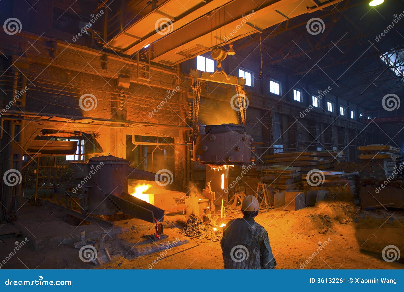 Iron and steel industry stock image. Image of office - 36132261