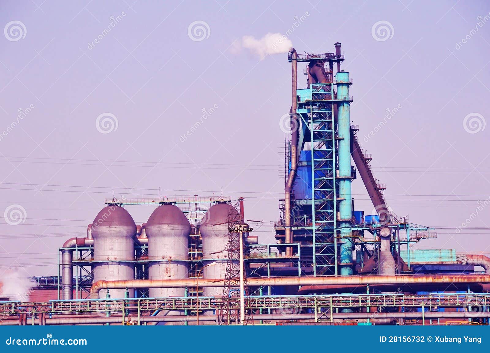 Iron and Steel Plant stock photo. Image of manufacturing - 28156732