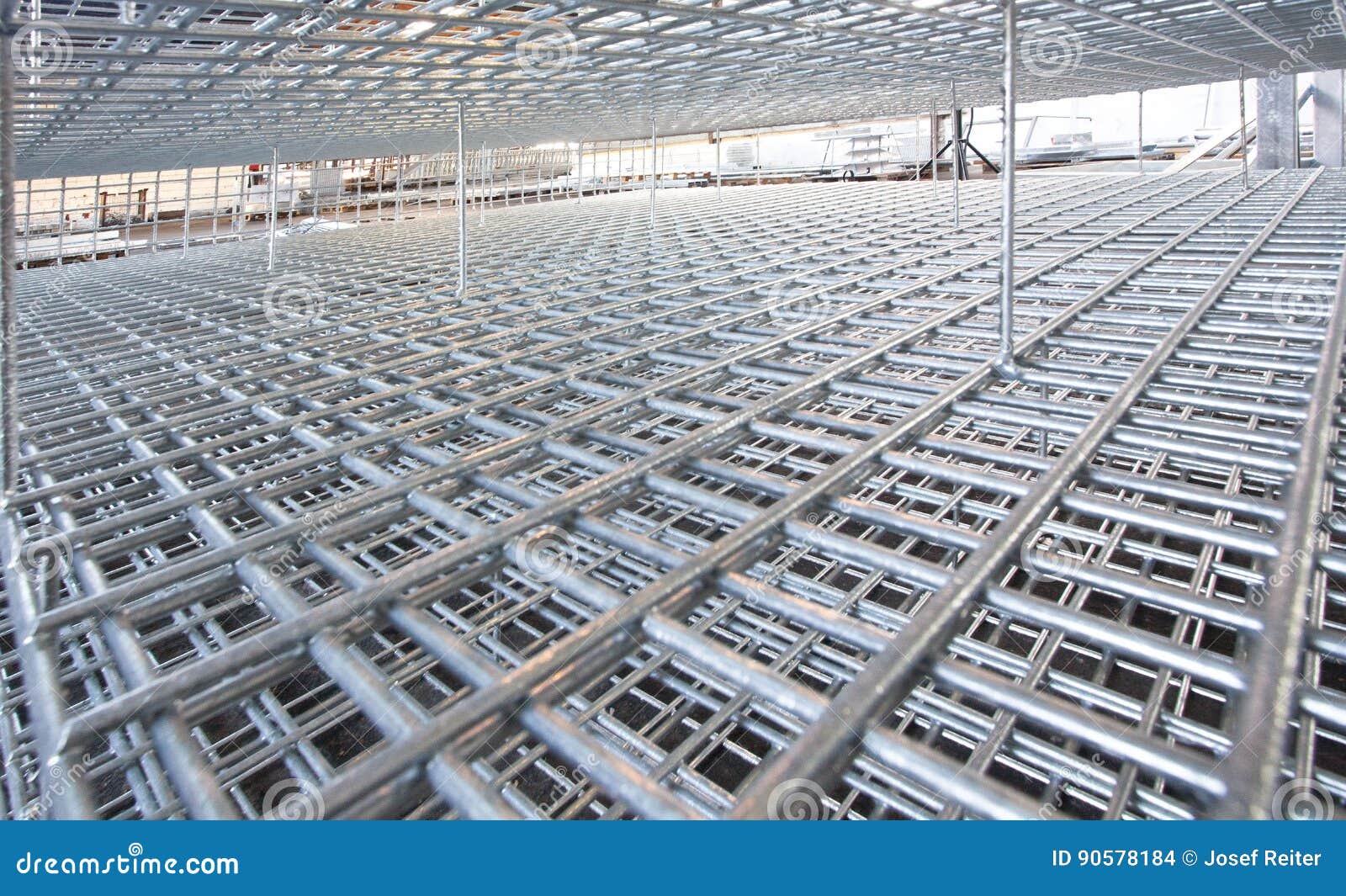 Iron and Steel is Protected by Hot Galvanizing Stock Photo - Image of ...