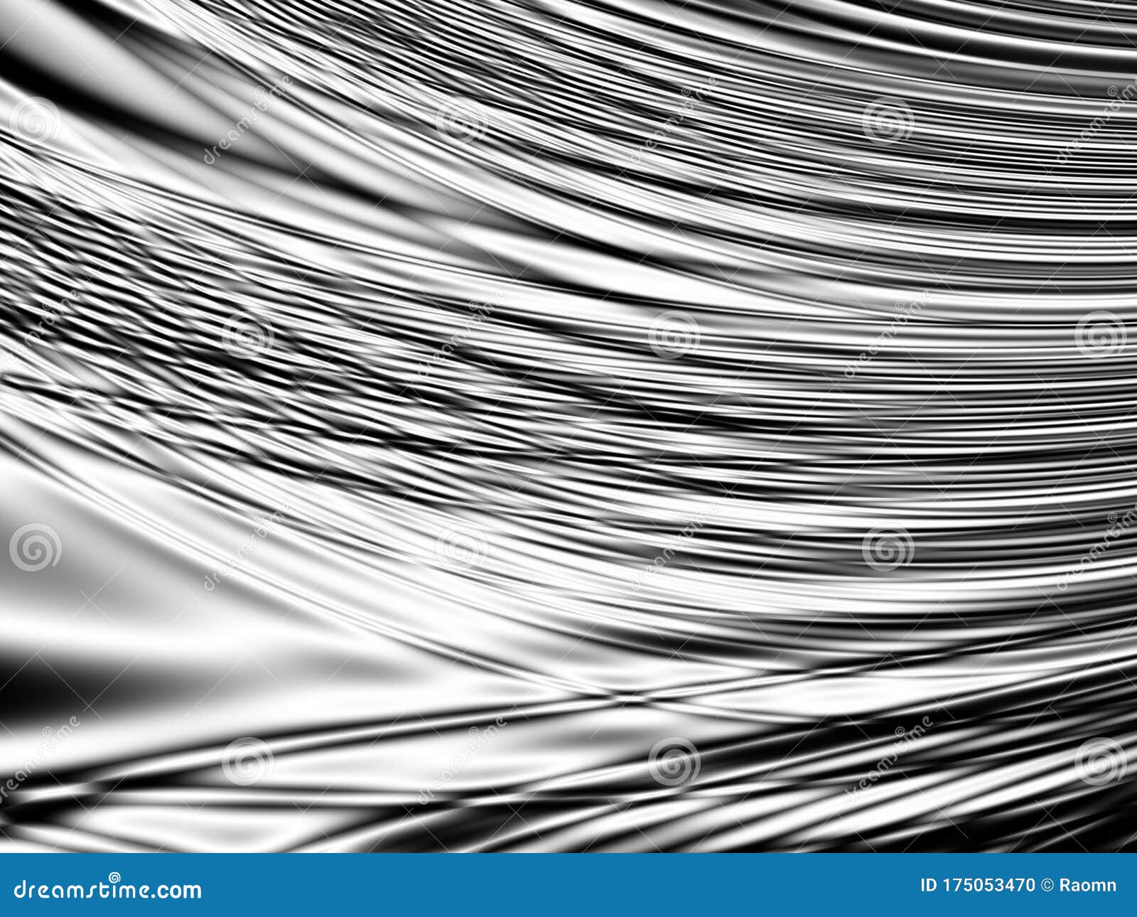 Iron Steel Wave Texture Unusual Backdrop Stock Illustration ...