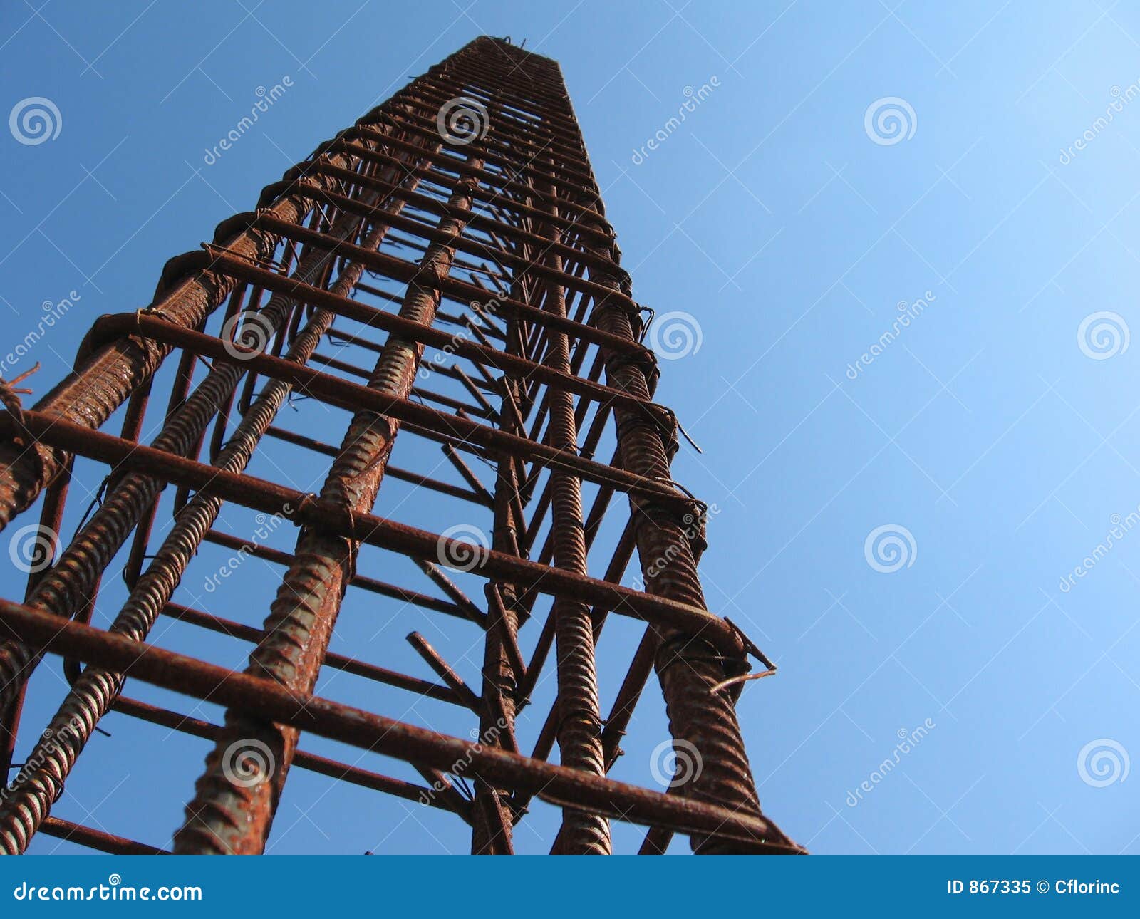 Iron structure stock image. Image of growth, building, structure - 867335