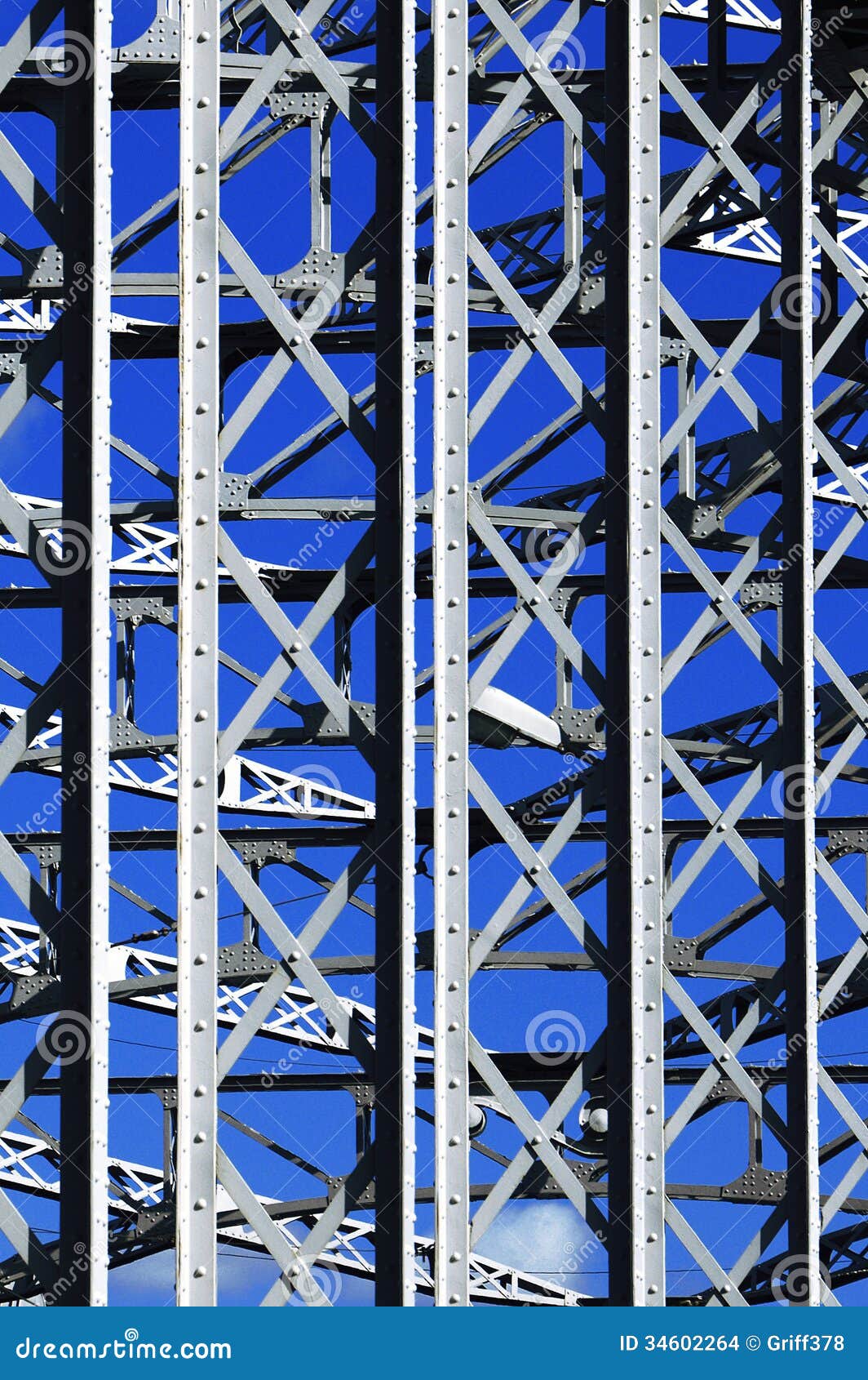Iron structure stock photo. Image of large, urban, frame - 34602264