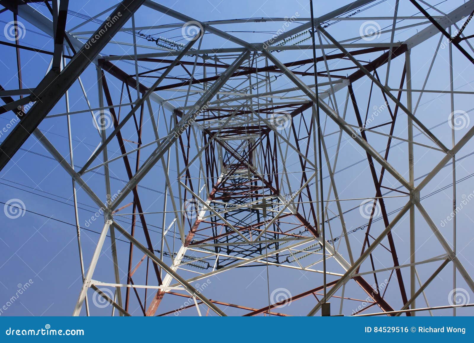 The Iron Structure for the Tower with a Special Frame Stock Photo ...