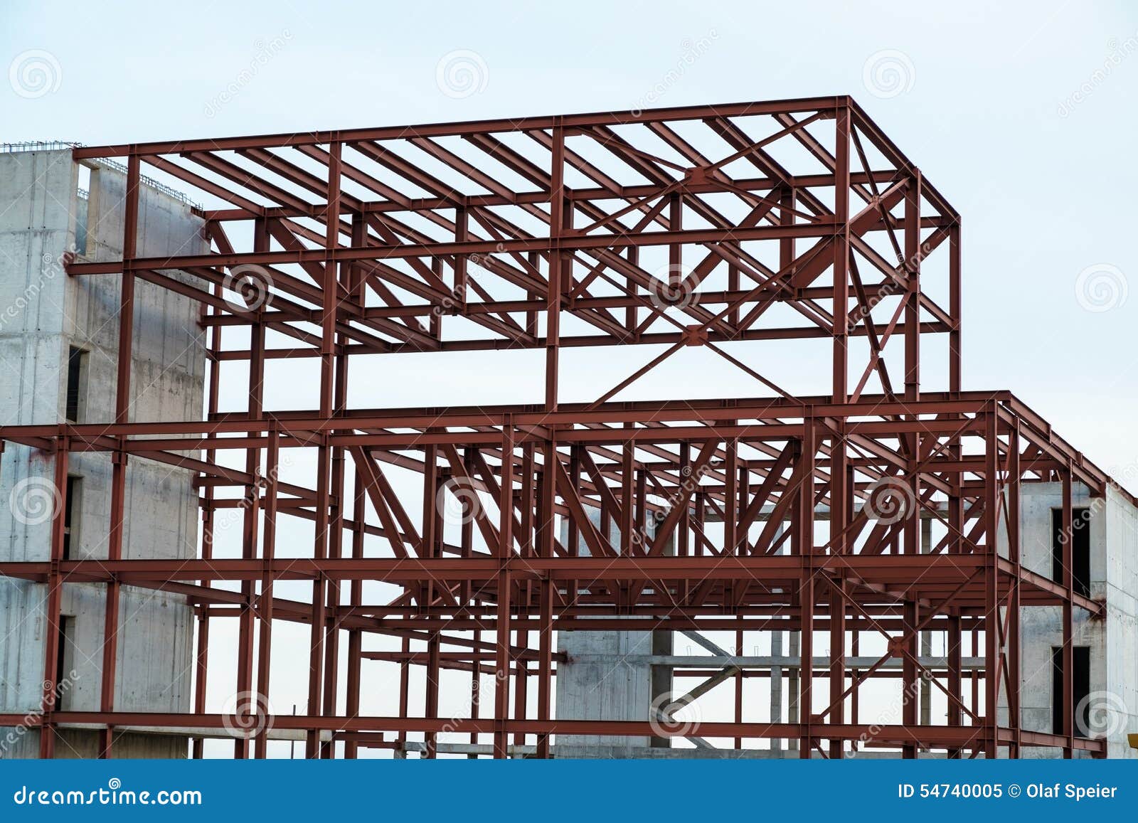 Iron structure stock image. Image of structure, iron - 54740005