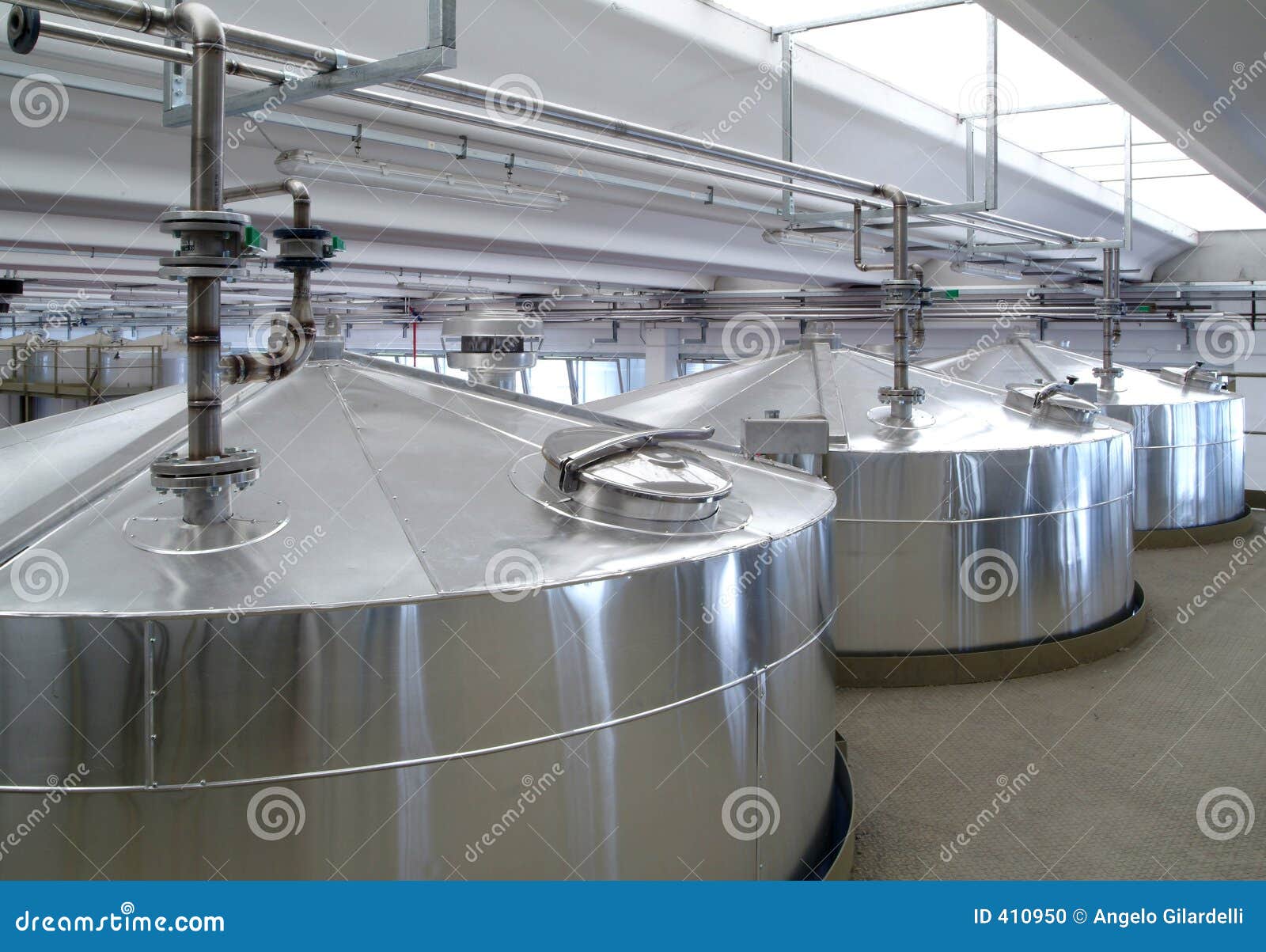 Iron tanks stock photo. Image of fabrication, refinery - 410950