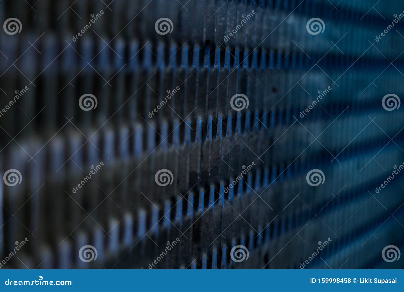 The Iron Net Color Blue for Design Background Stock Photo - Image of ...