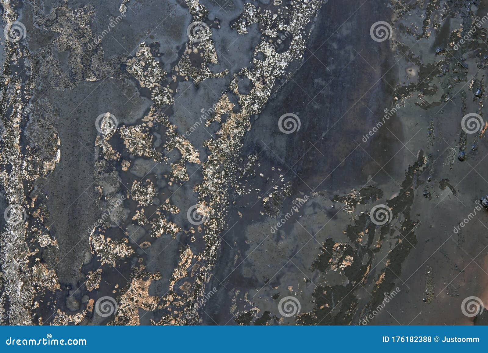 Iron Texture of the Burnt Part of the Car Stock Photo - Image of ...