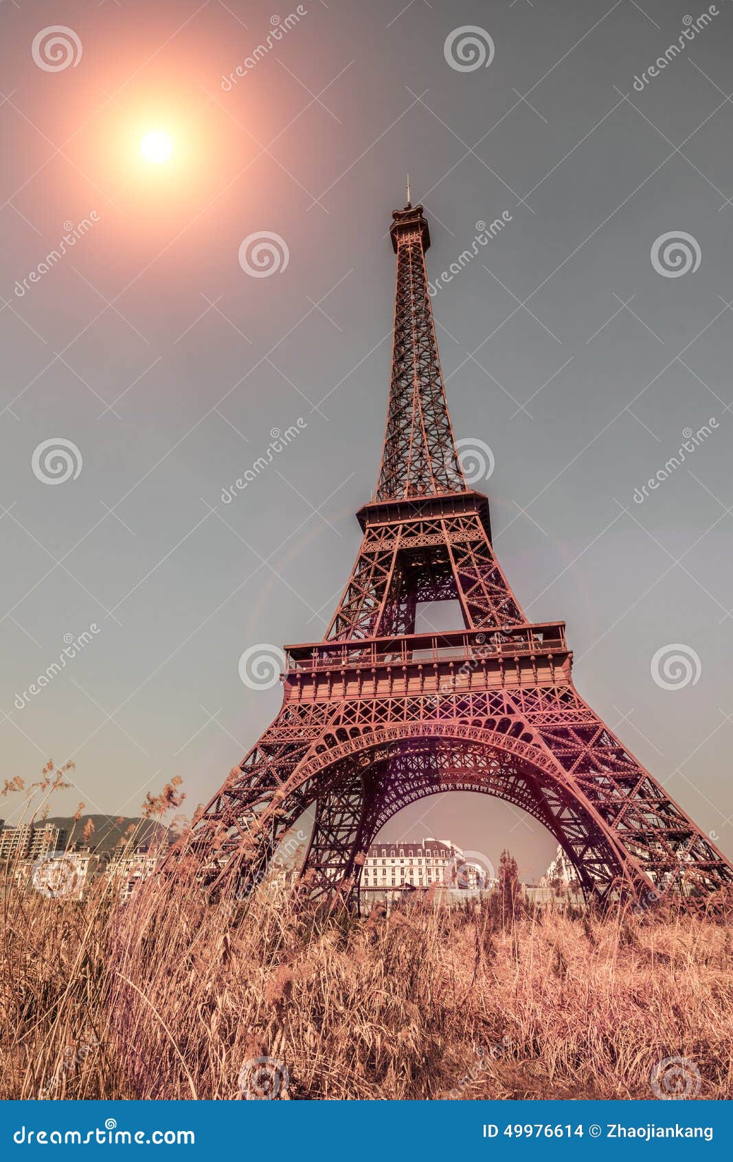 Iron Tower in the park stock photo. Image of beautiful - 49976614