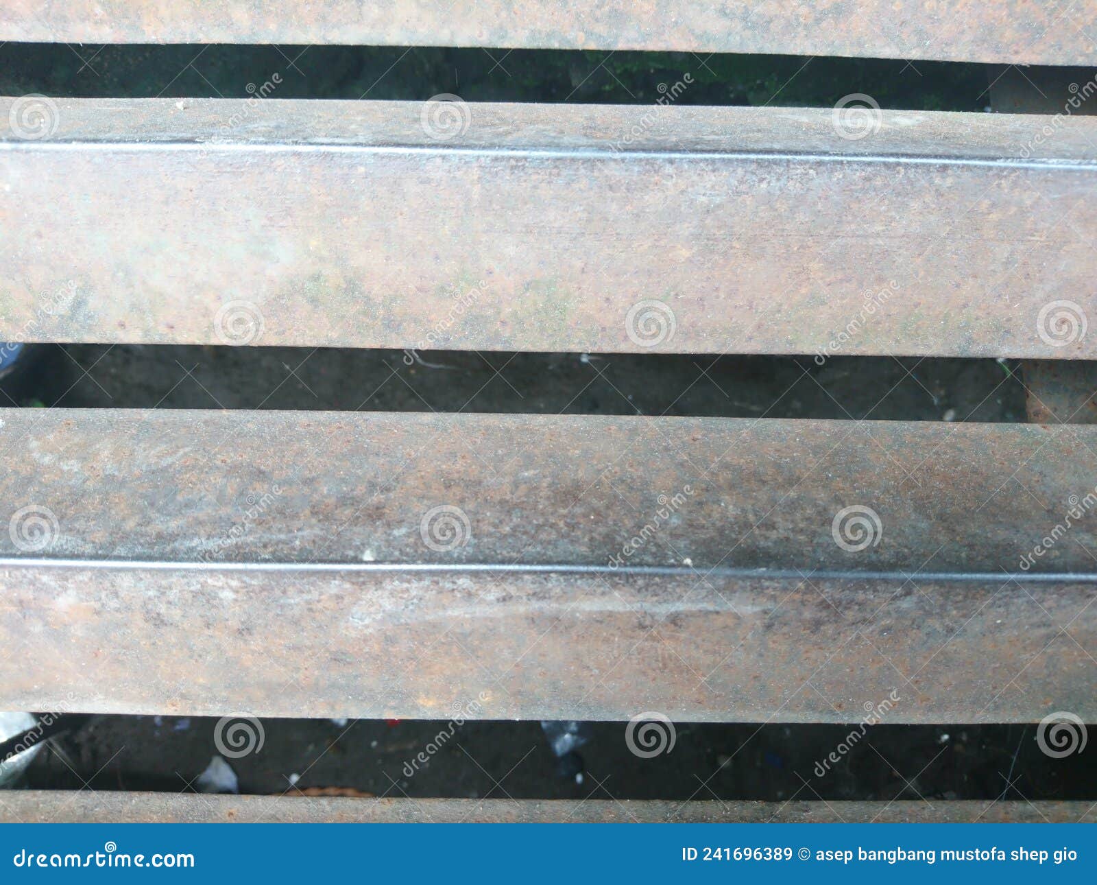 Iron Trellis at the Edge of the Gutter Stock Image - Image of lane ...