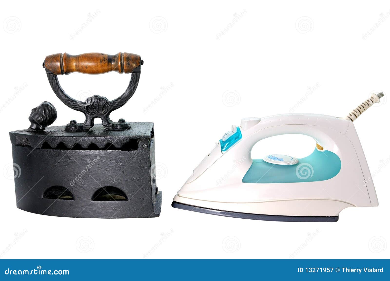 Iron two stock image. Image of white, decorated, ancient - 13271957