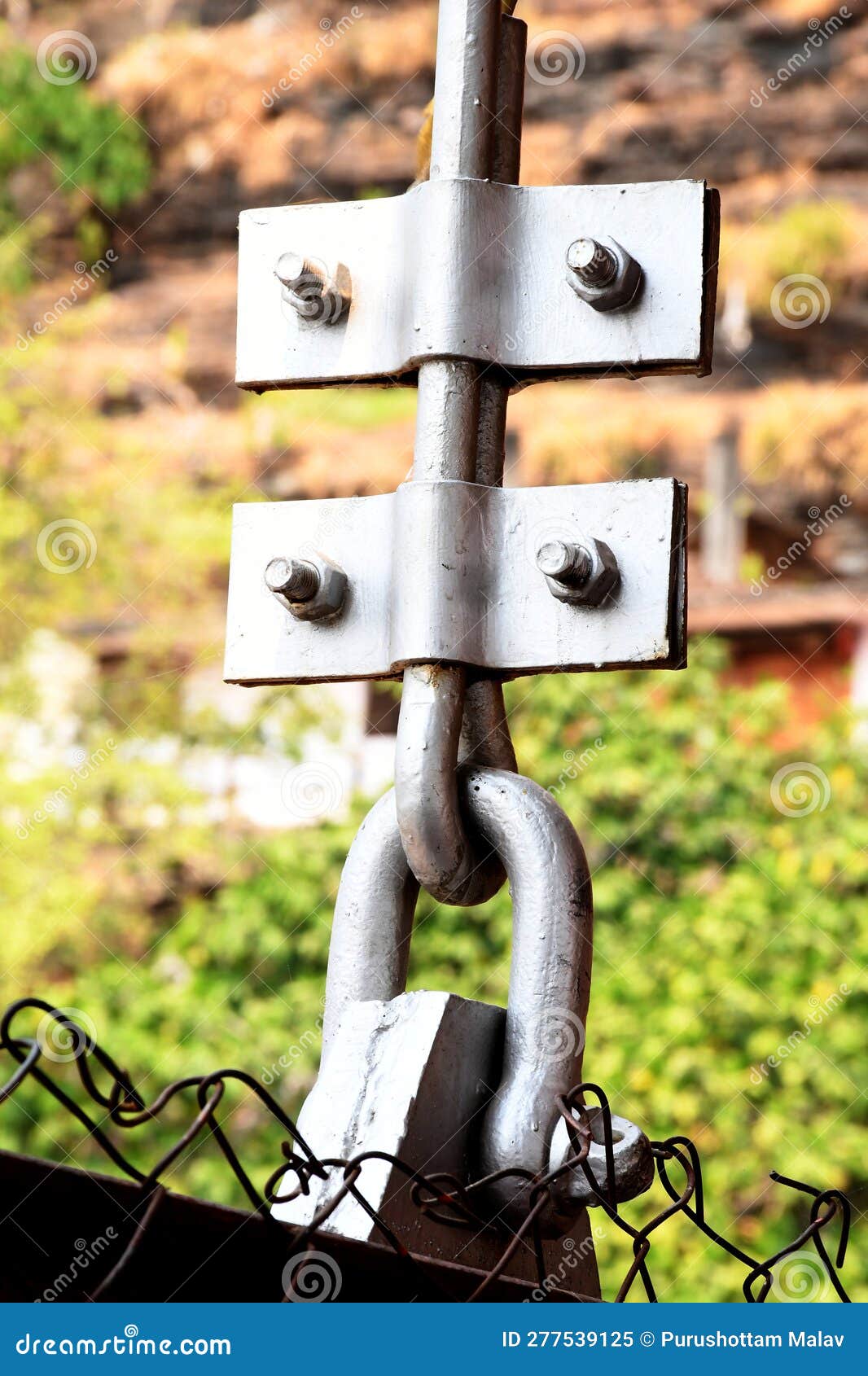 U Clamp Pipe Support Accessories Image Stock Image - Image of plant ...