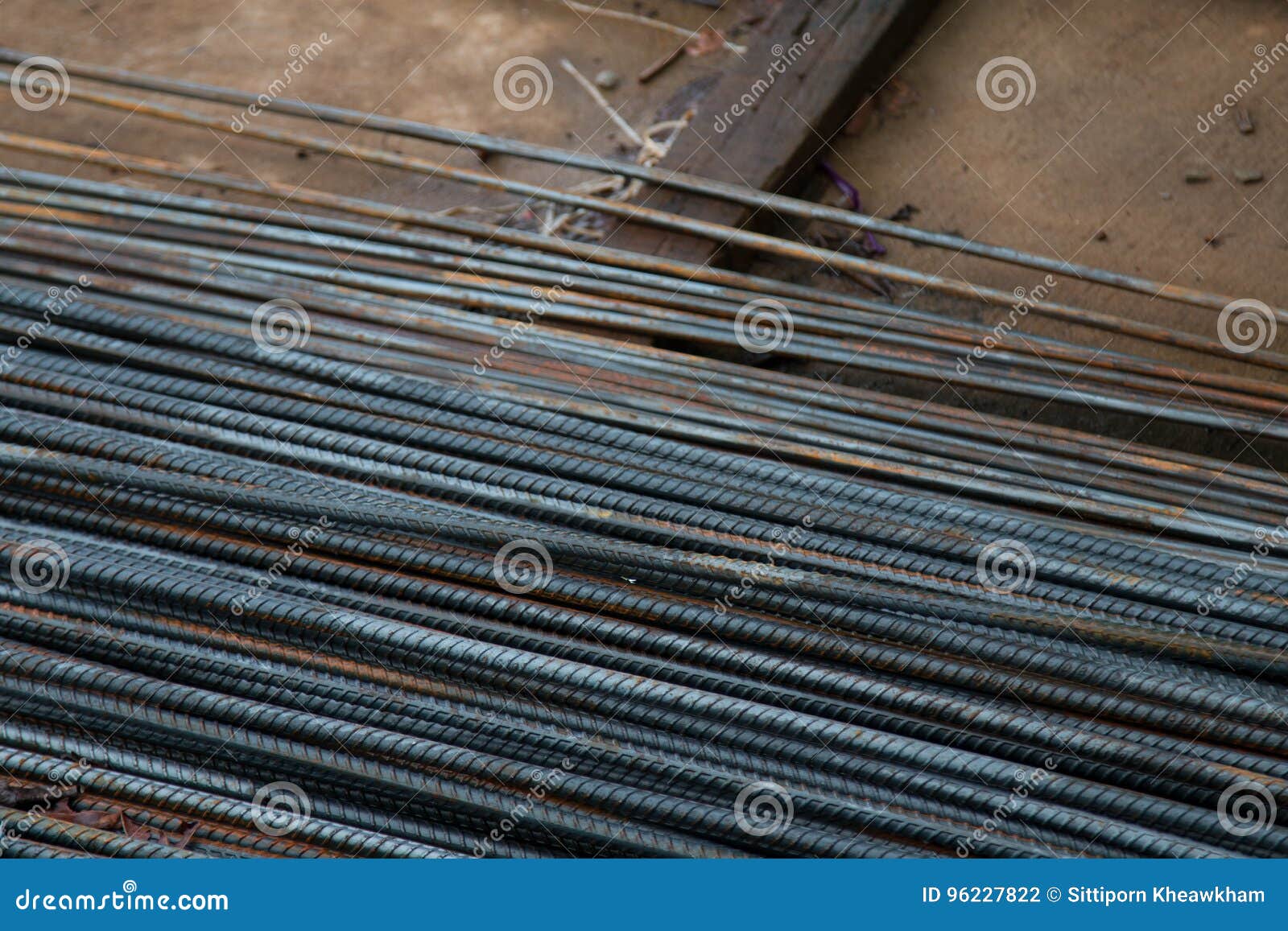 Iron used in construction. stock photo. Image of pile - 96227822