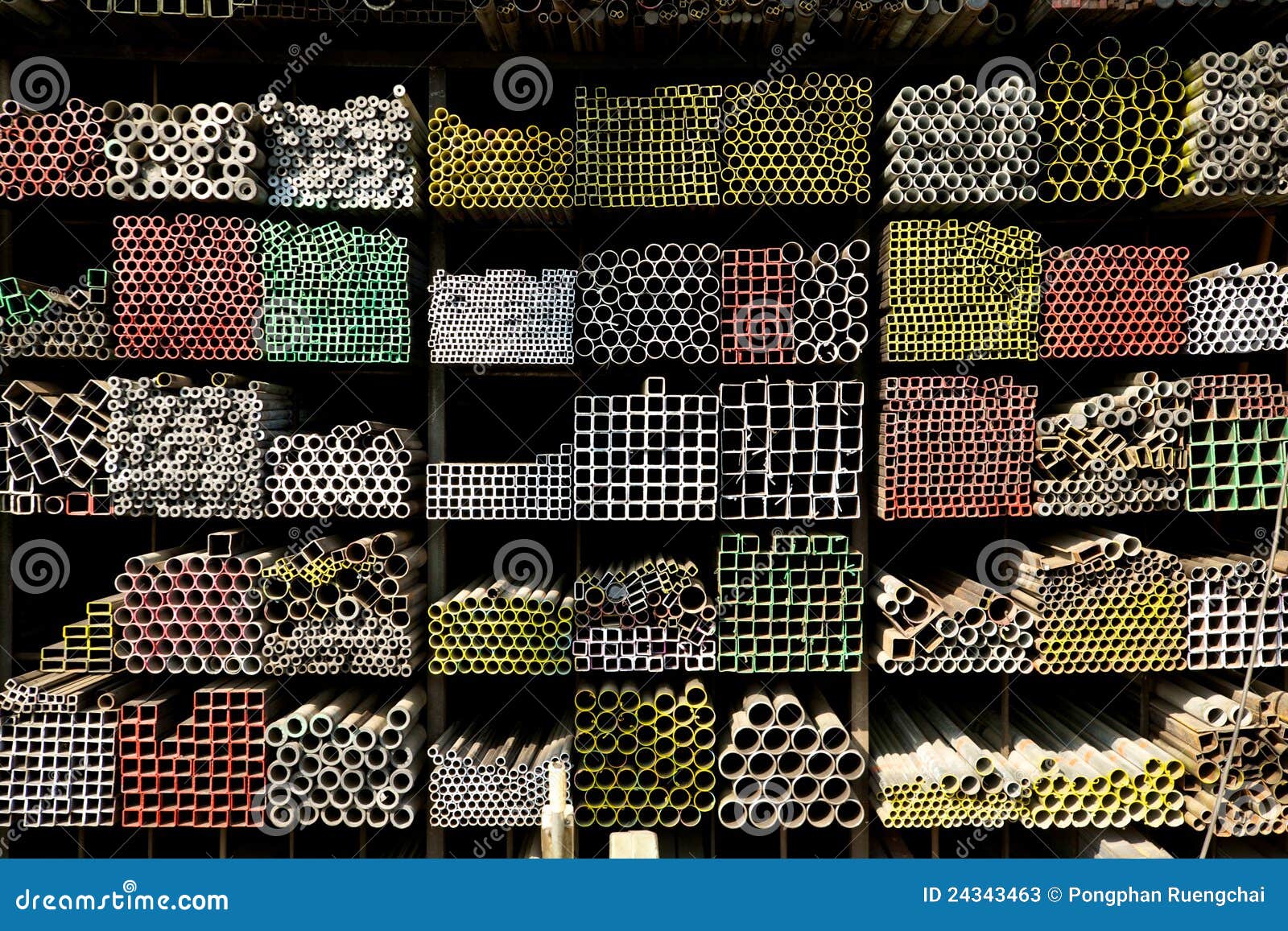 Iron warehouse stock image. Image of steel, industry - 24343463