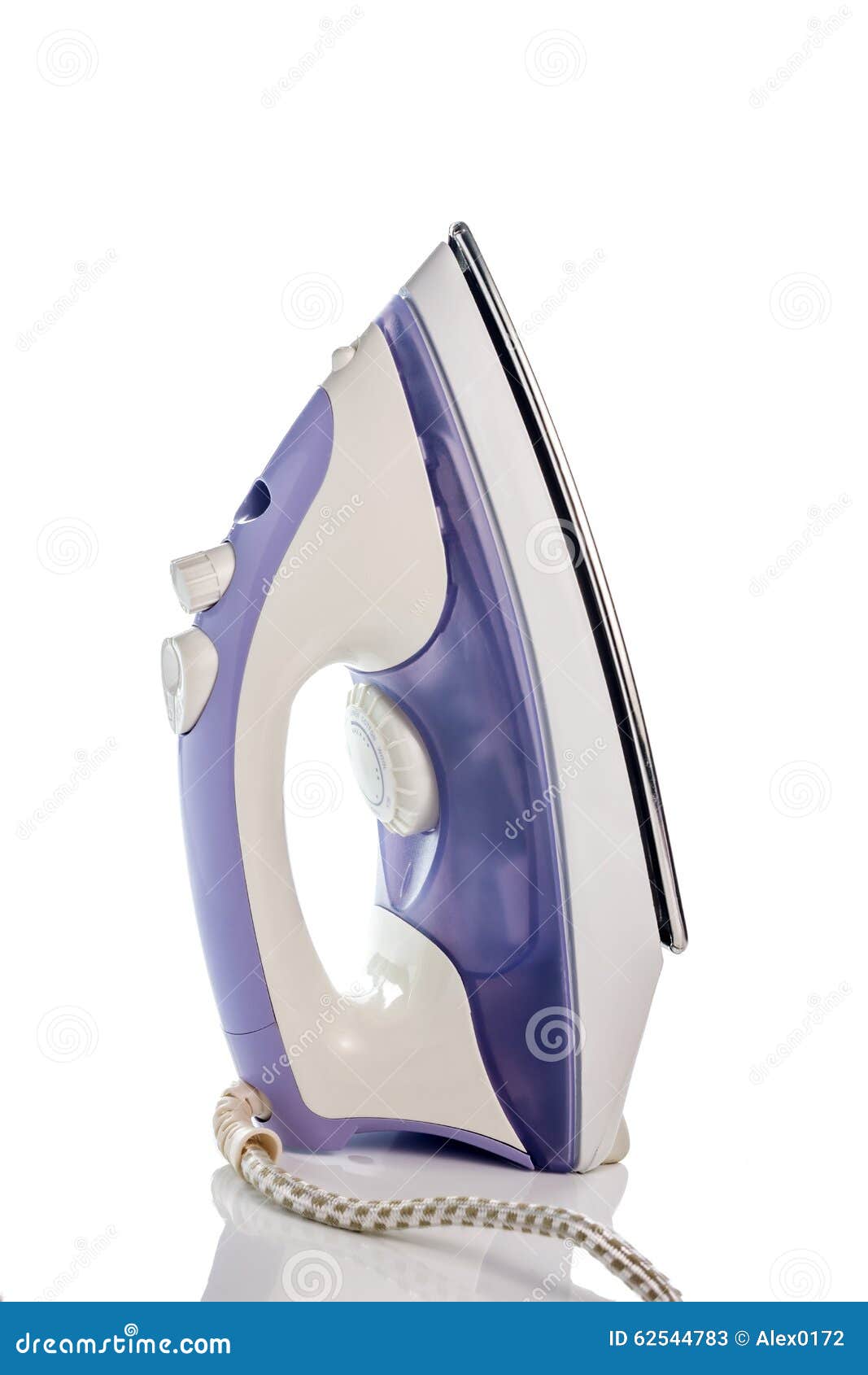 Iron on a white background stock image. Image of housework - 62544783