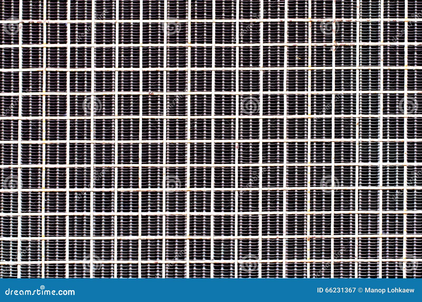 Iron Wire at the Back of Air Conditioner Texture Background Stock Image ...