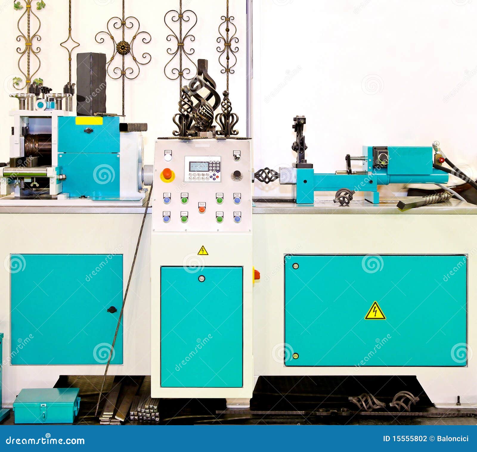 Iron work machine stock photo. Image of tool, factory - 15555802