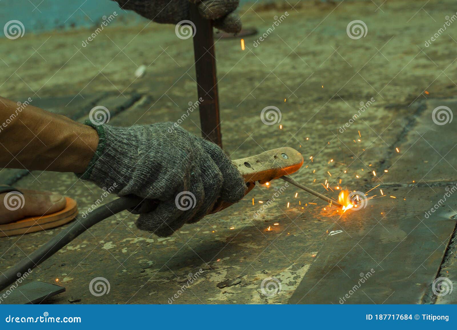 Iron Workers in the Factory Stock Photo - Image of line, engineering ...