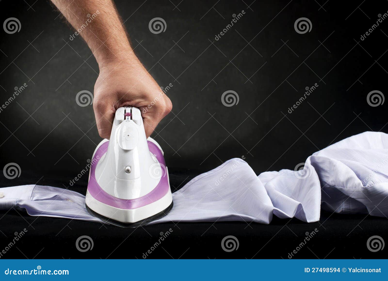 Ironing stock photo. Image of casual, steam, clothing - 27498594