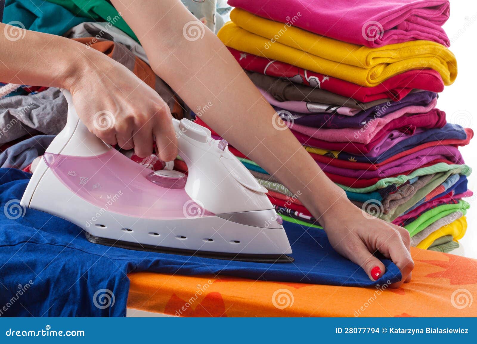 Ironing stock photo. Image of cloth, housework, domestic - 28077794