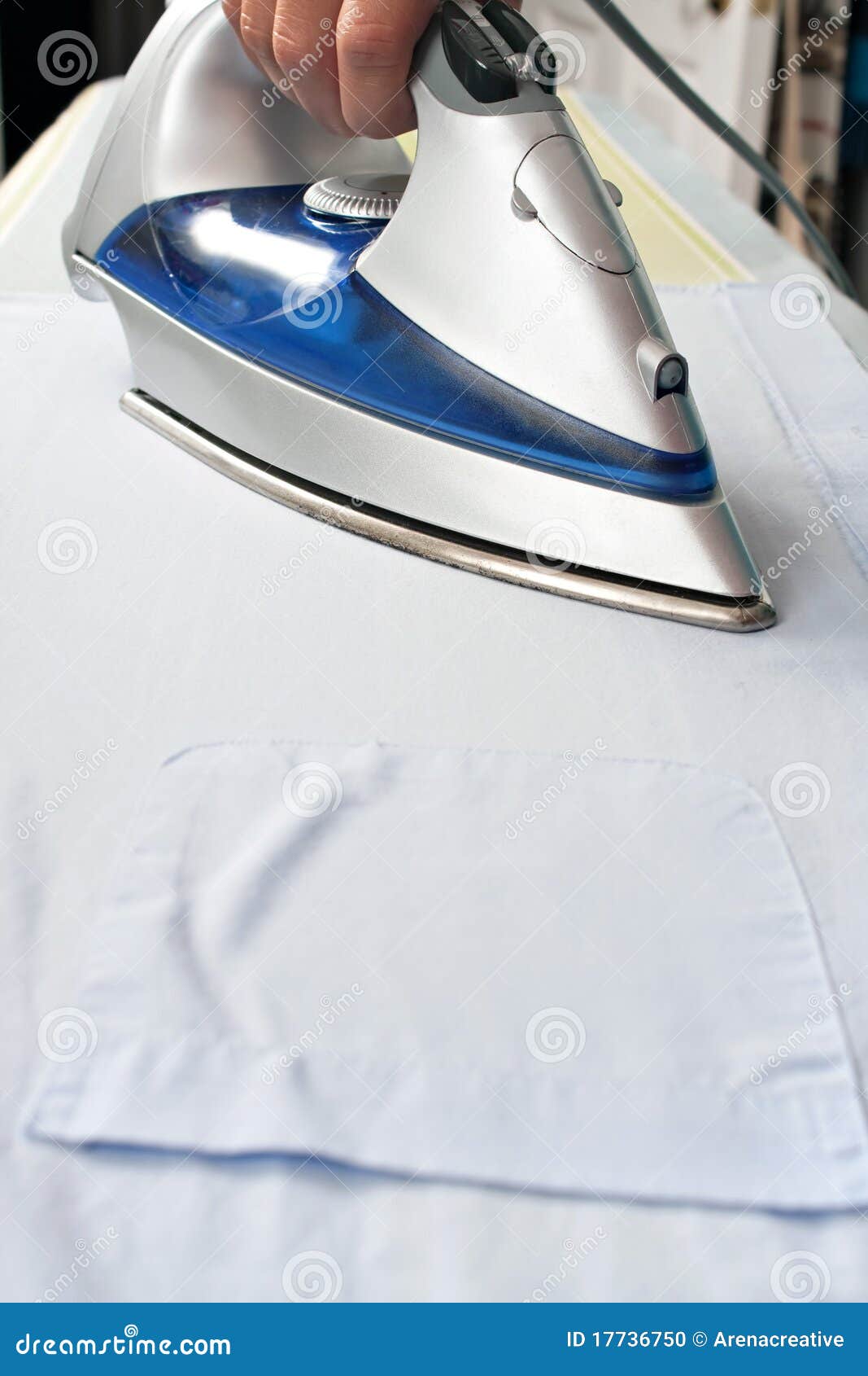 Ironing Clothes stock photo. Image of iron, home, removal - 17736750