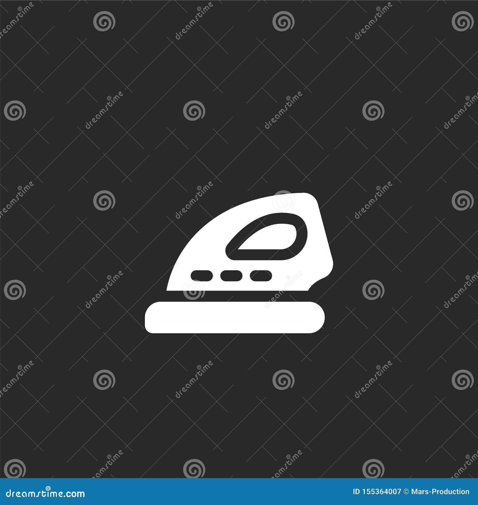 Ironing Icon. Filled Ironing Icon for Website Design and Mobile, App ...