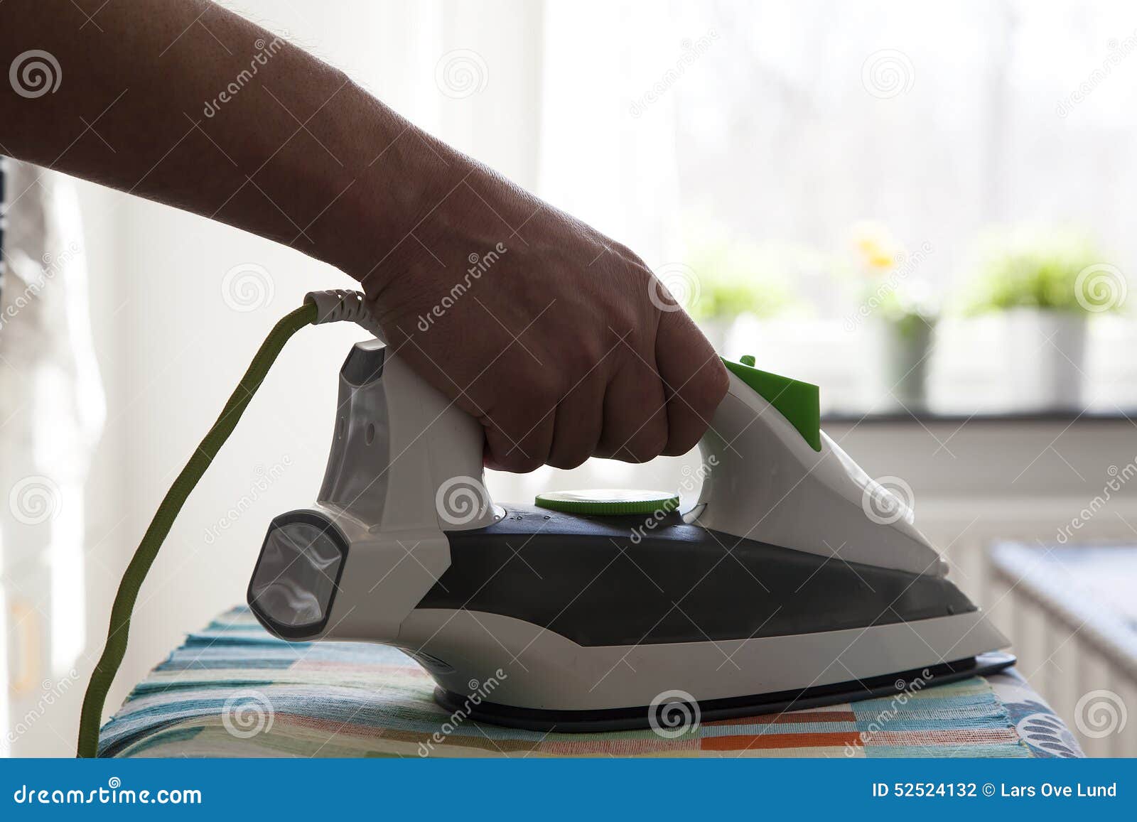 Ironing stock photo. Image of iron, white, action, ironing - 52524132