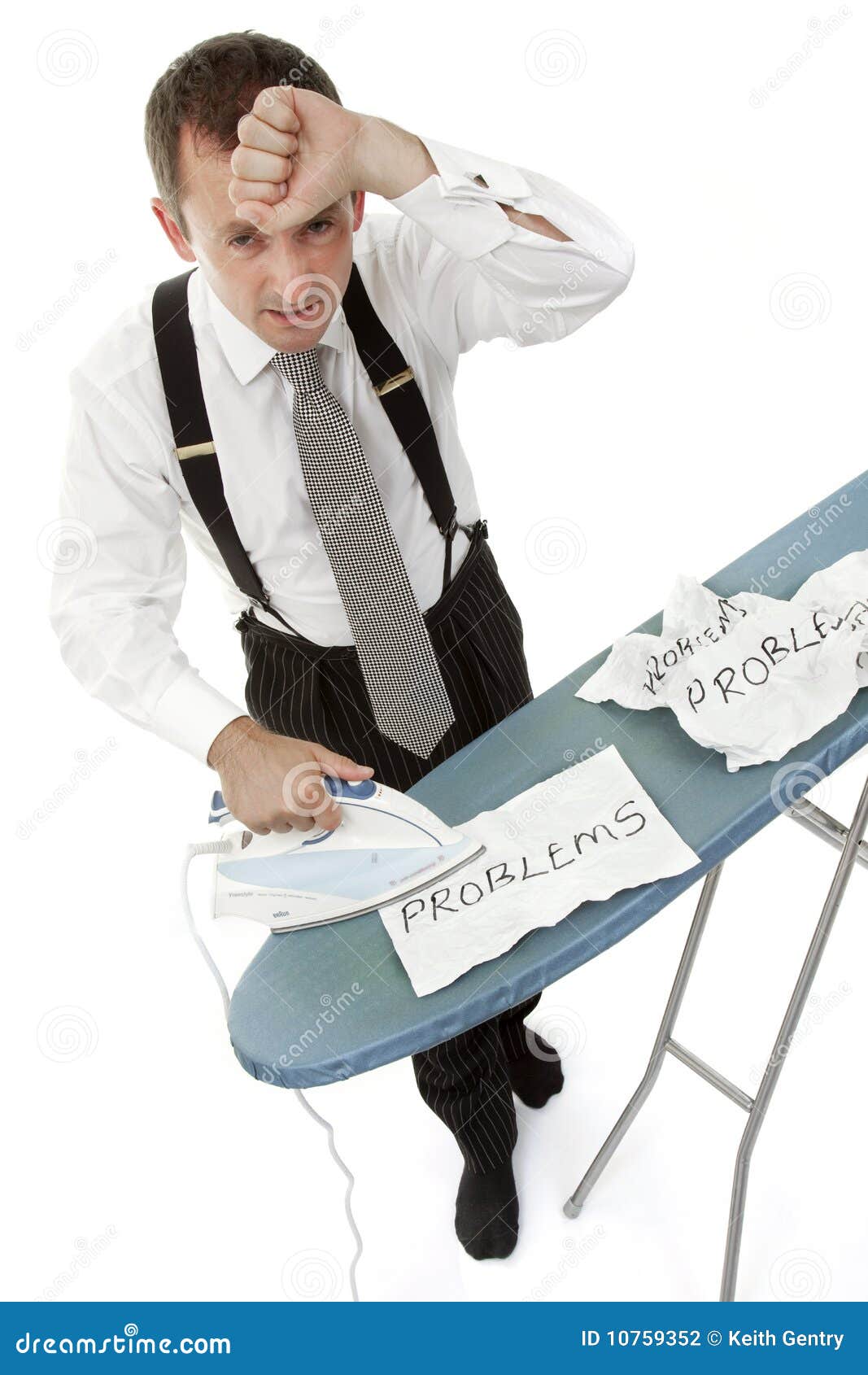 Ironing out problems 5 stock photo. Image of braces, consultant - 10759352