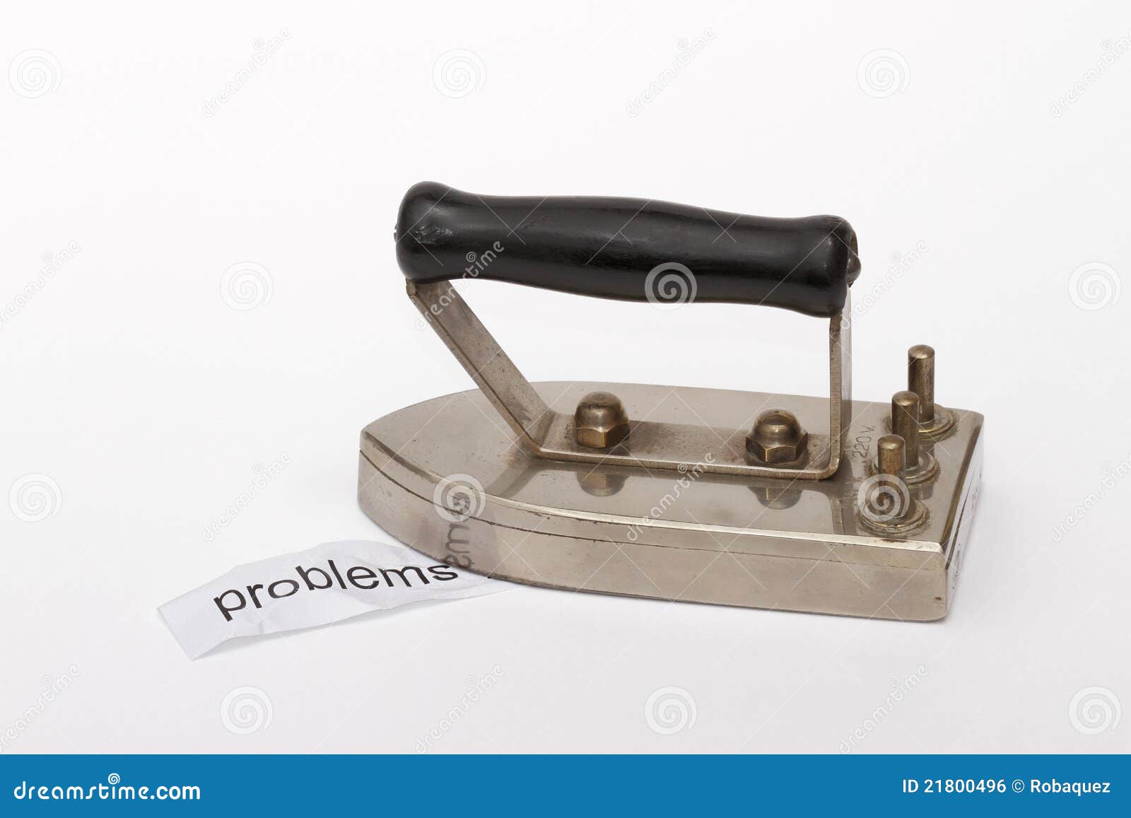 Ironing the problems out stock photo. Image of travel - 21800496