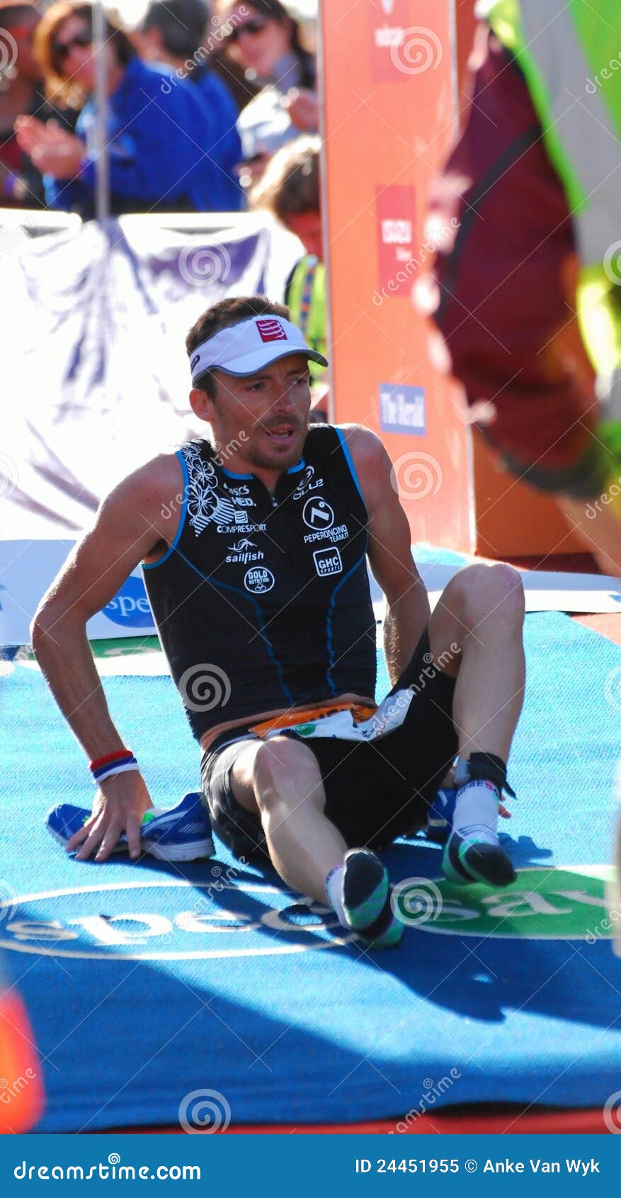 Ironman 2012 Triathlete Winner Editorial Image - Image of mckernen ...