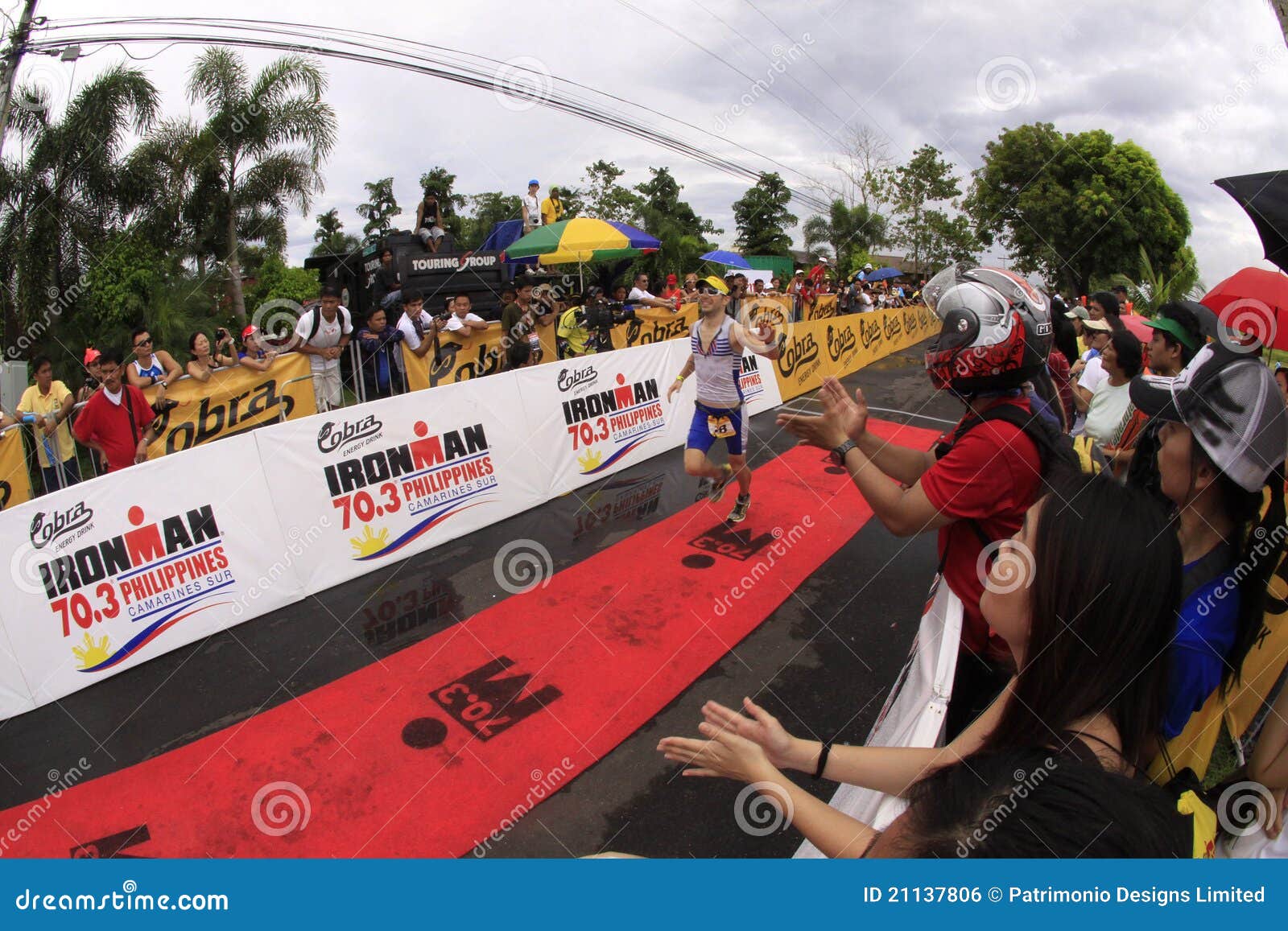 Ironman Philippines Marathon Run Race Finish Editorial Photo - Image of ...