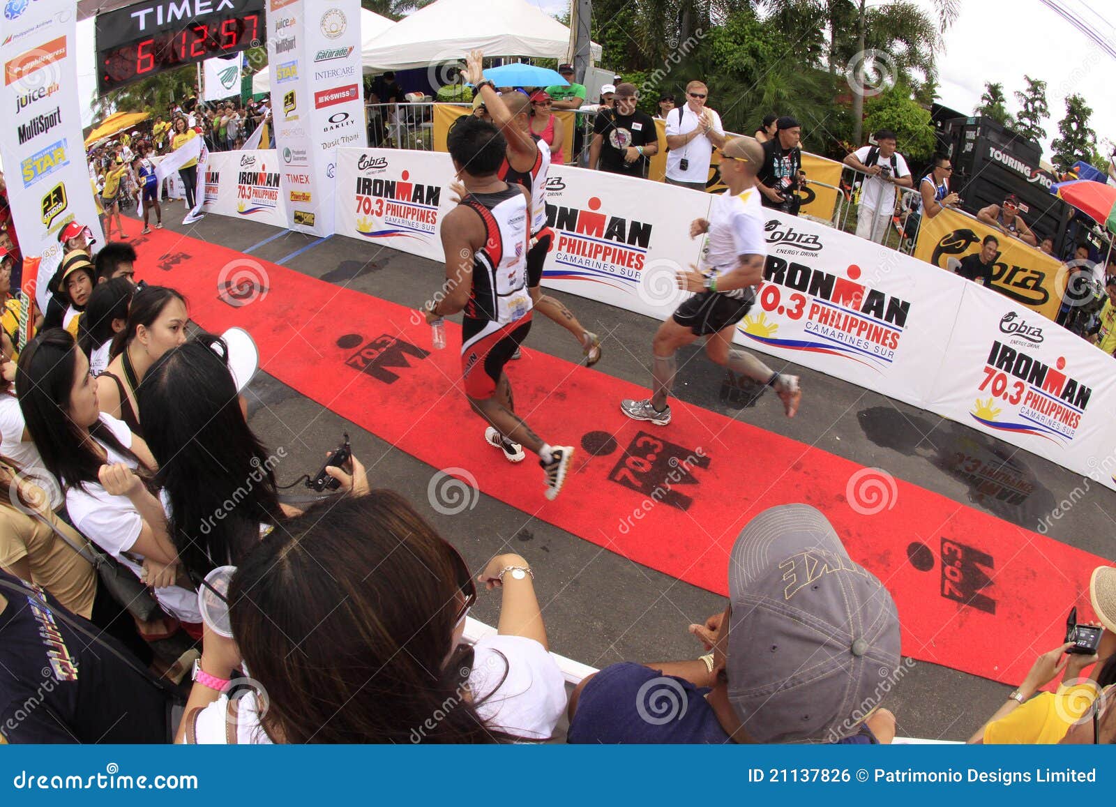 Ironman Philippines Marathon Run Race Finish Editorial Photo - Image of ...