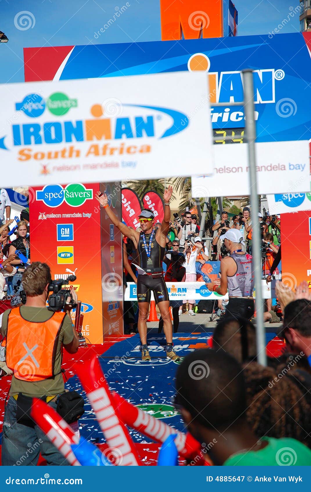 Ironman triathlon winner editorial photography. Image of triathlon ...