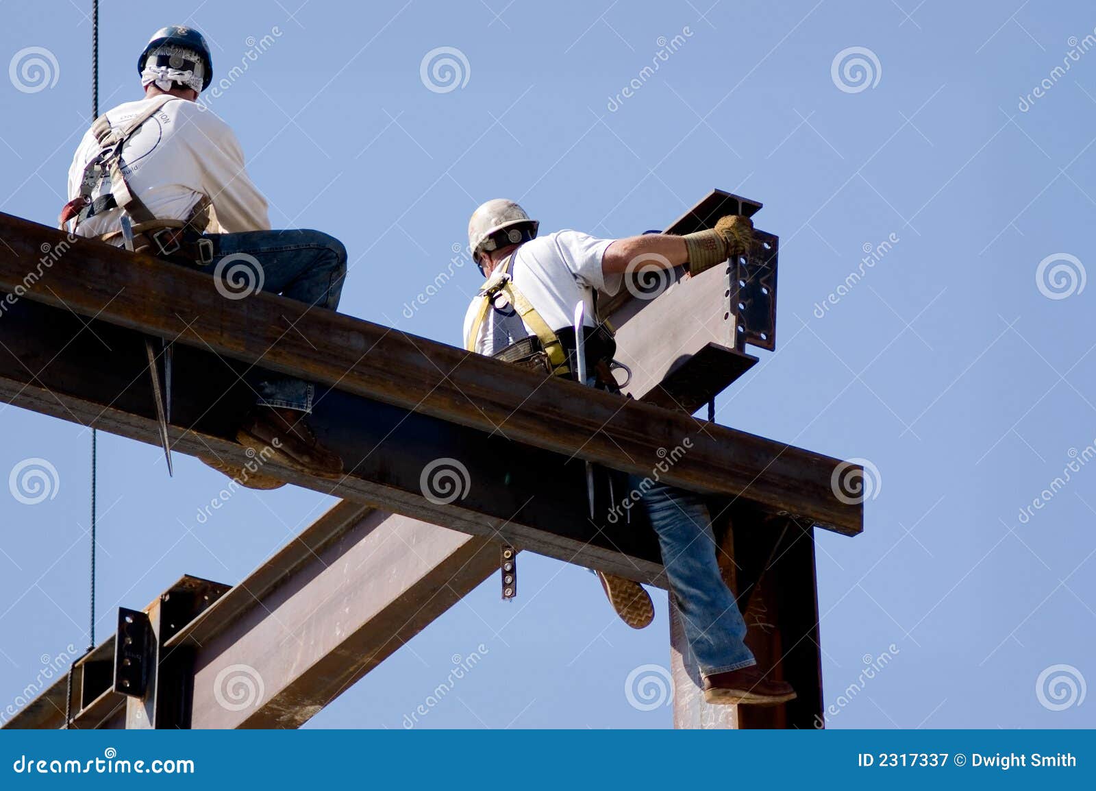 Ironworkers stock image. Image of heavy, people, caps - 2317337