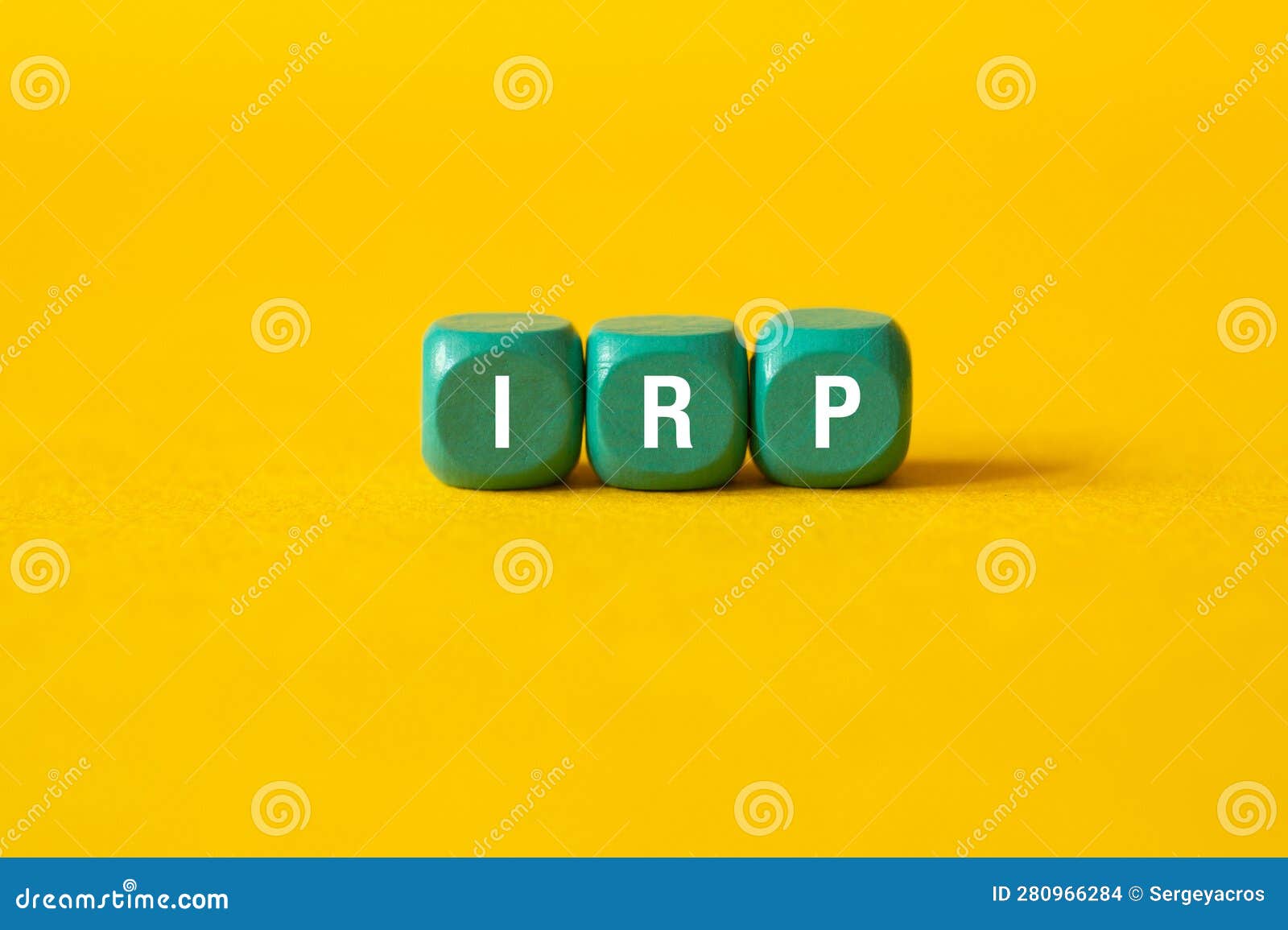 Irp - Integrated Resource Plan, Word Concept on Building Blocks, Text ...