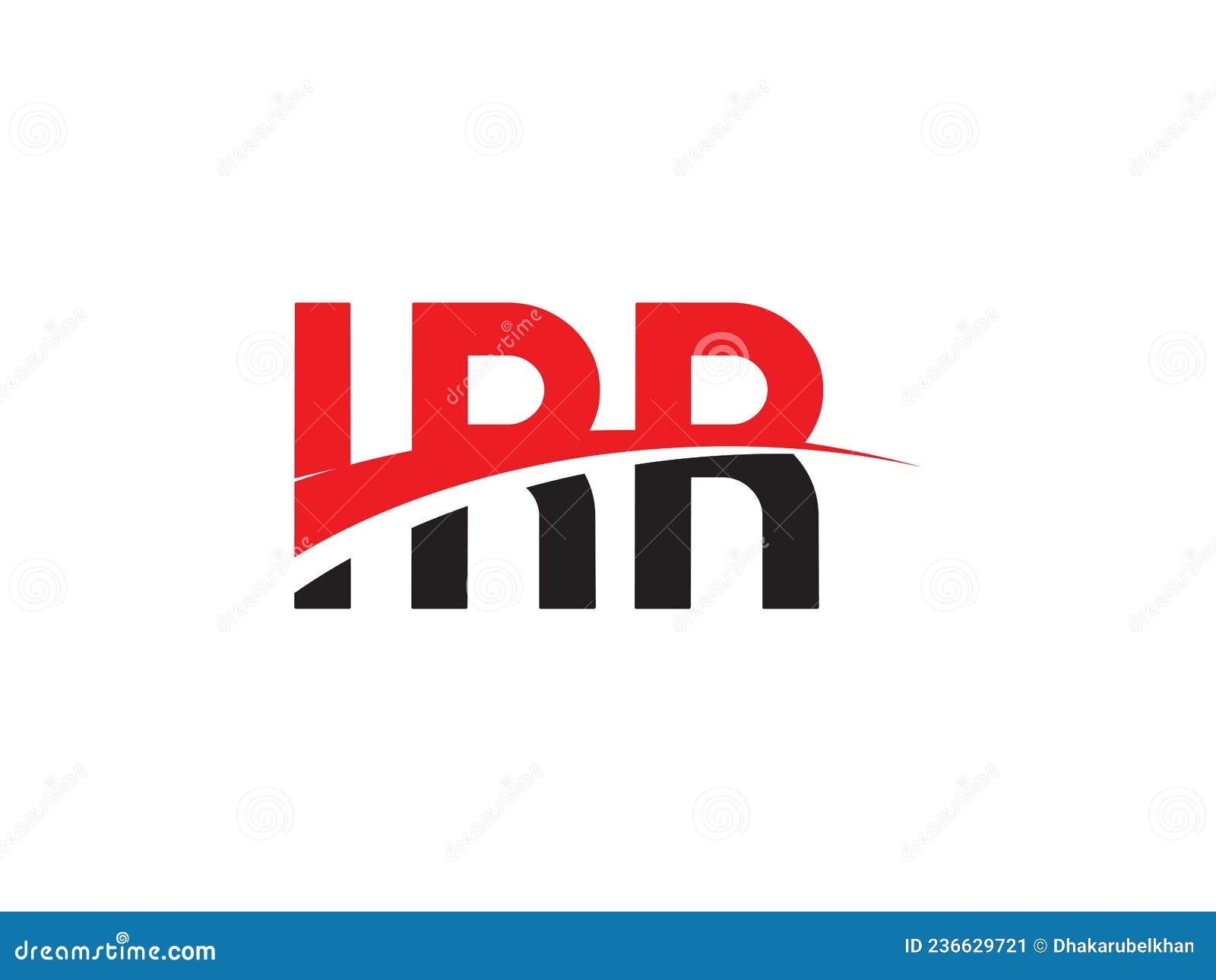 IRR Letter Initial Logo Design Vector Illustration Stock Vector ...
