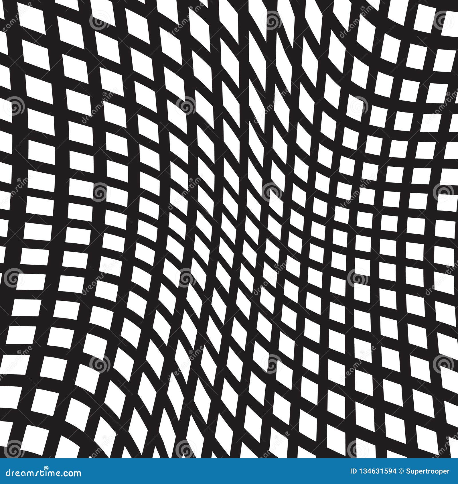 Irregular Abstract Grid stock vector. Illustration of continuous ...