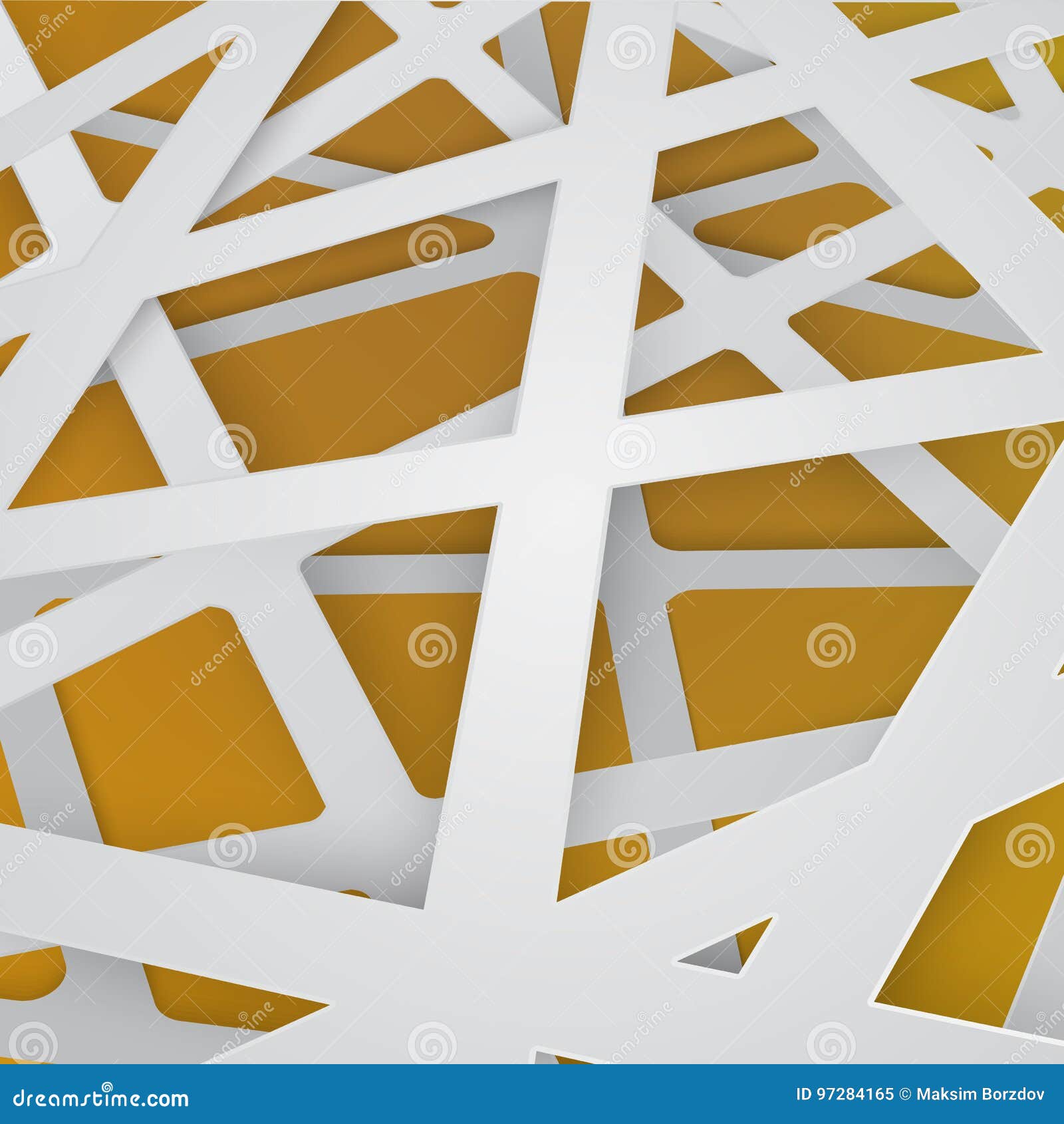 Irregular abstract grid stock vector. Illustration of brochure - 97284165