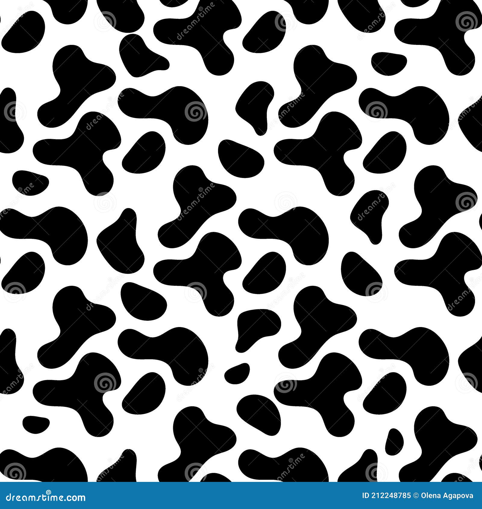 Irregular Blob, Seamless Pattern Of Abstract Organic Shapes. Abstract ... Irregular Blob, Seamless Pattern Of Abstract Organic Shapes. Abstract ...