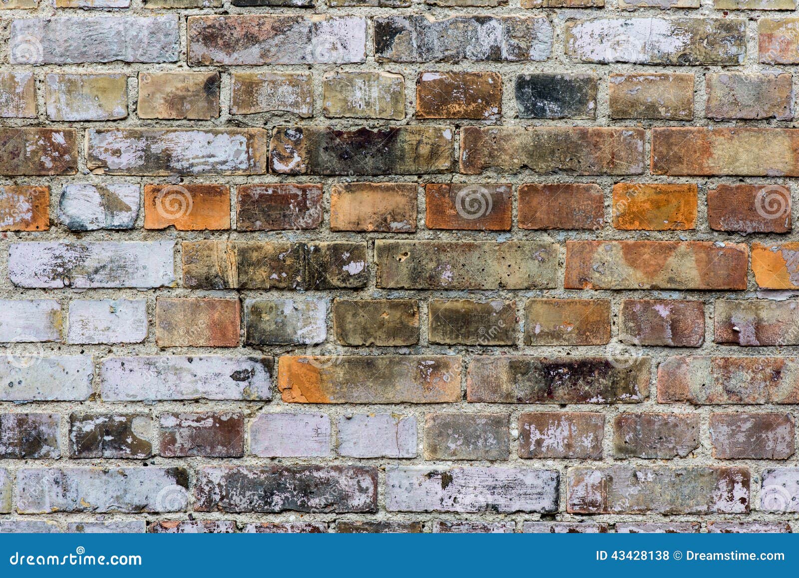Irregular brick wall stock photo. Image of exterior, copy - 43428138