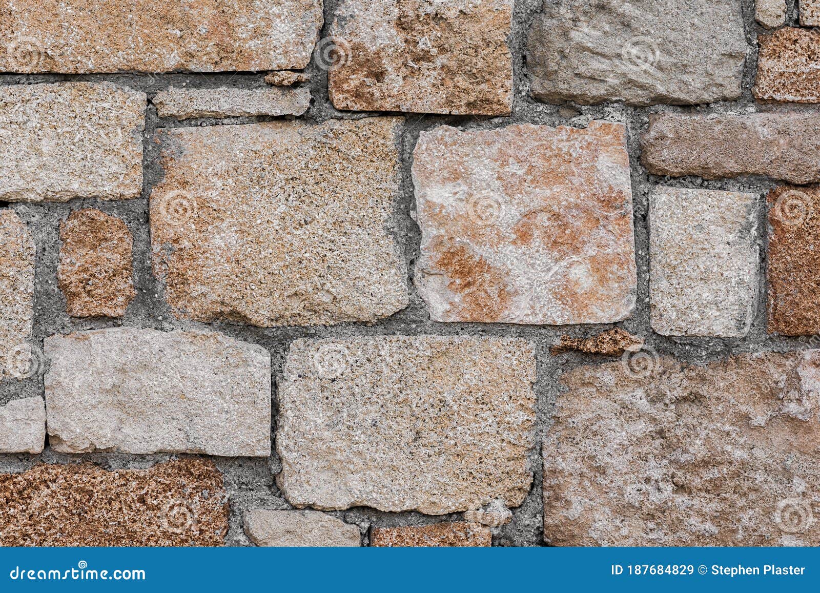 Irregular Brown Rugged and Rustic Stone Surface Background Texture Shot ...